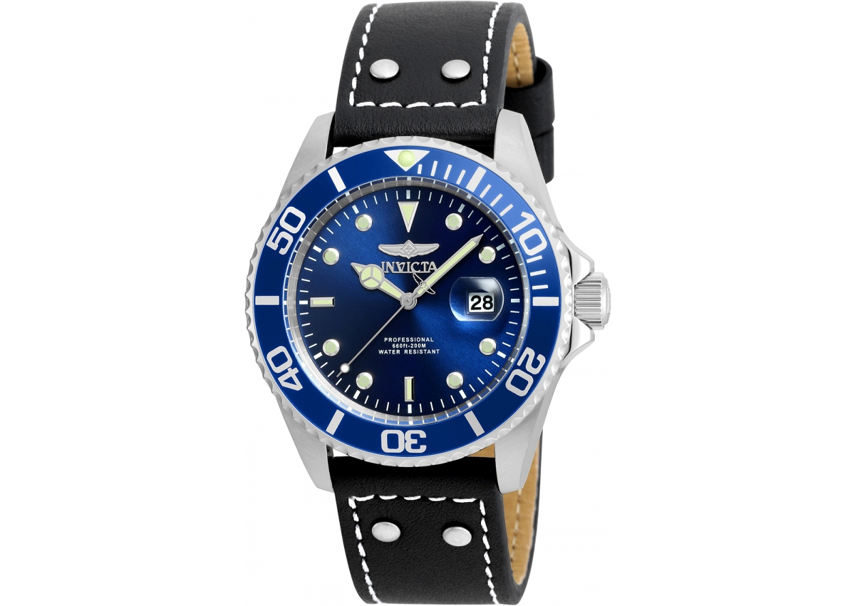 Click here for Invicta Mens 22068 Pro Diver Quartz 3 Hand Blue Di... prices