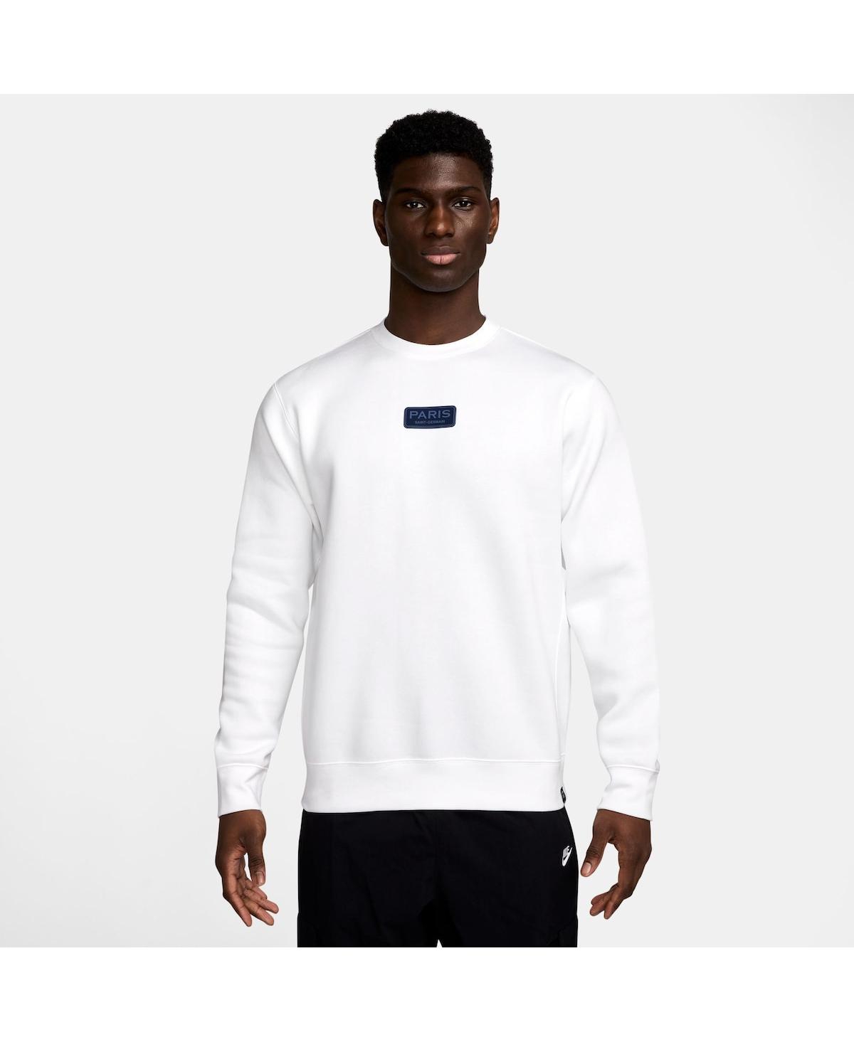 Click here for Nike Mens White Paris Saint-Germain Club Pullover... prices