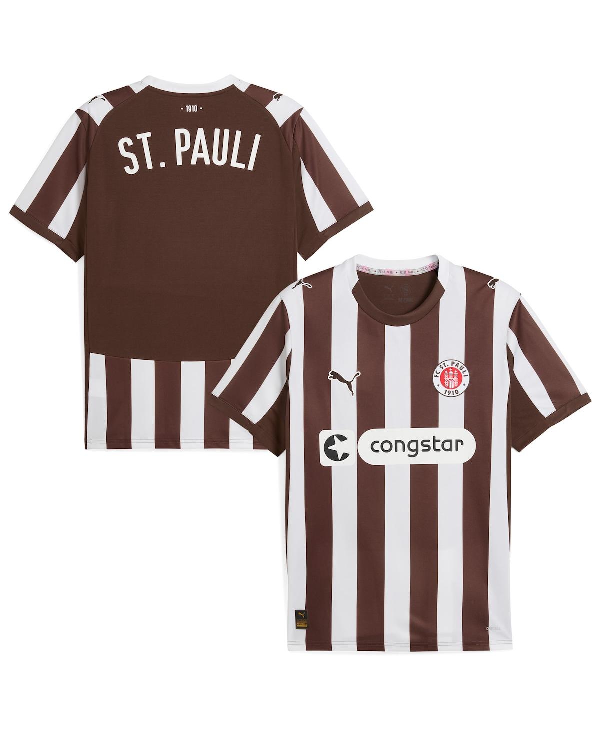 Click here for Puma Mens Brown St. Pauli 2025/26 Replica Home Jer... prices