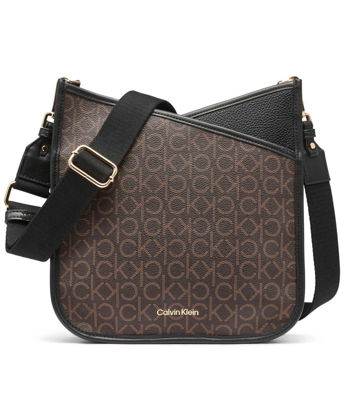 Click here for Calvin Klein Lyla Signature Adjustable Crossbody w... prices