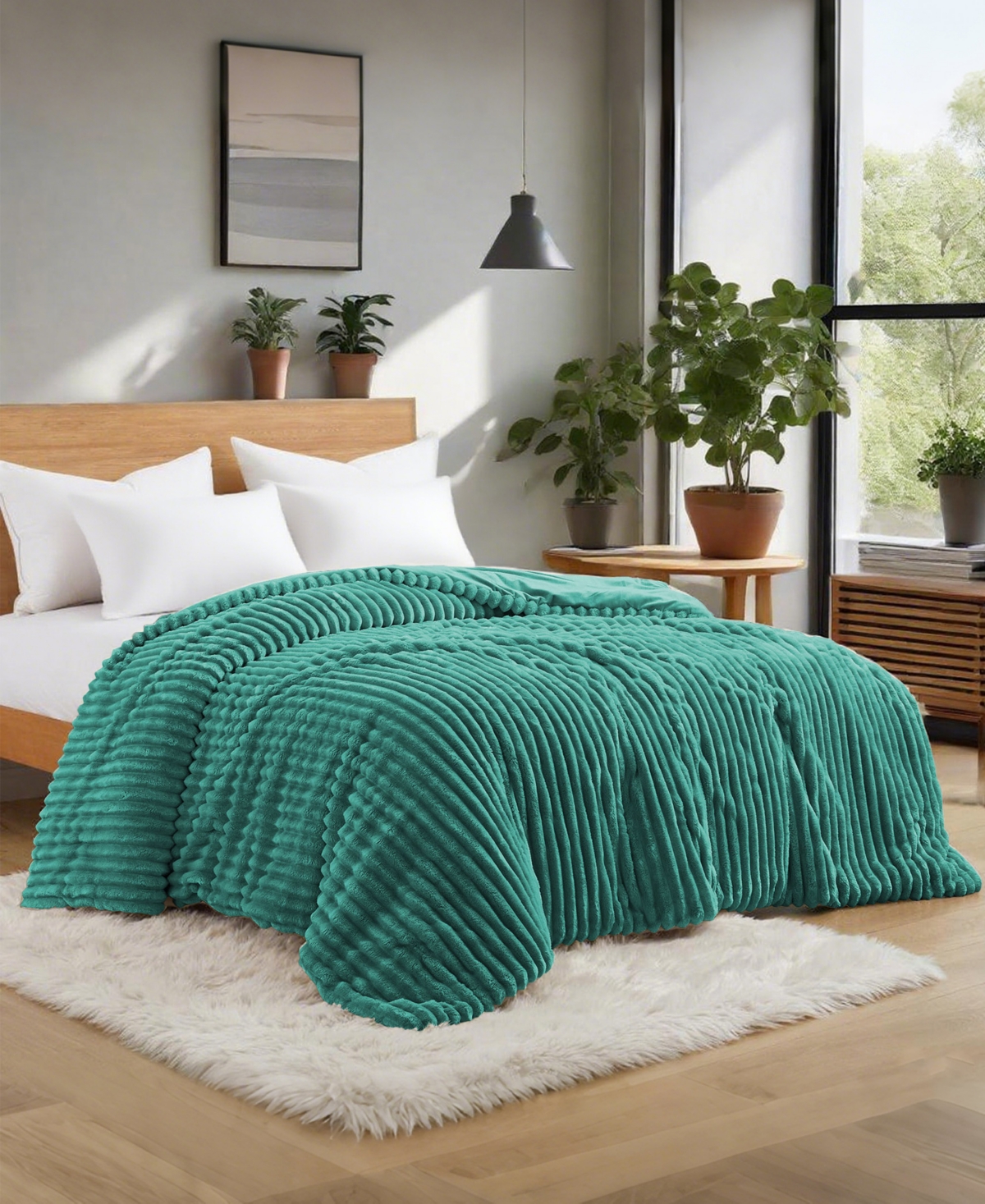 Click here for Unikome Year Round Plush Flannel Comforter  Queen... prices