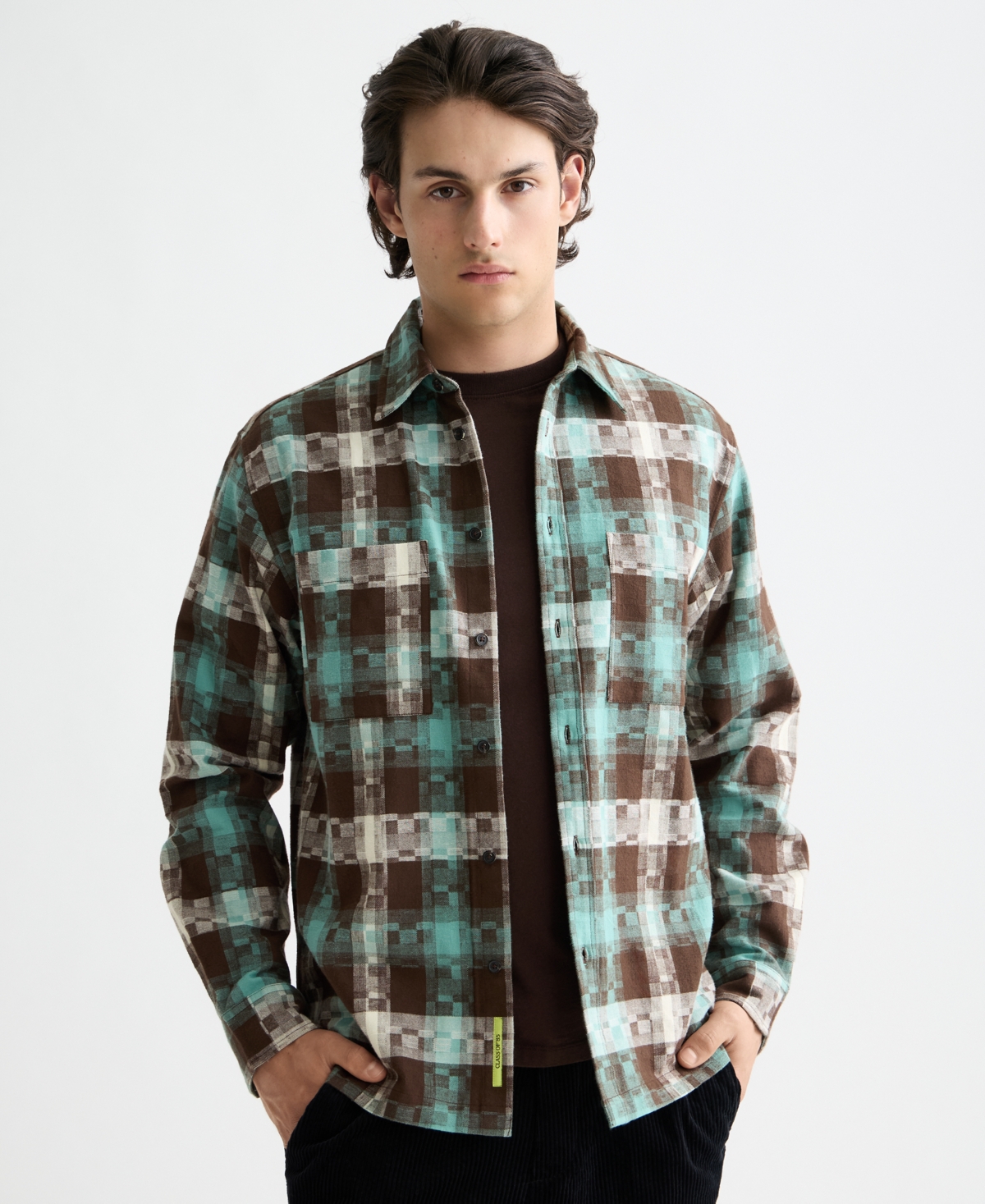 Click here for Scotch & Soda Mens Relaxed Fit Shirt - Agate Green... prices
