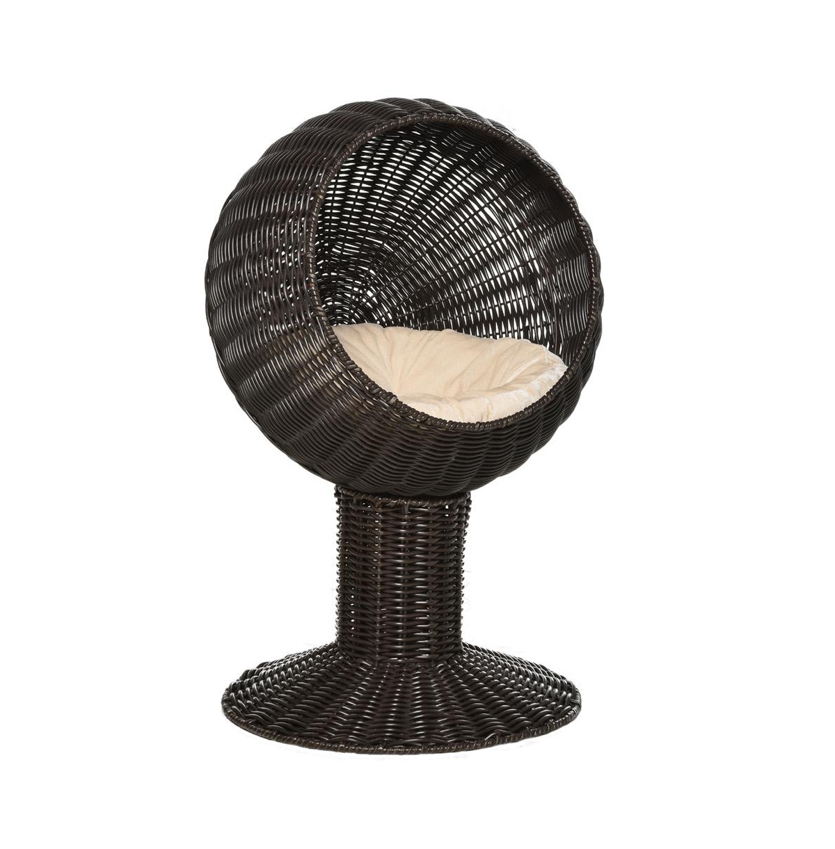 Click here for Zeus & Ruta 27" Rattan Cat House with Scratch... prices