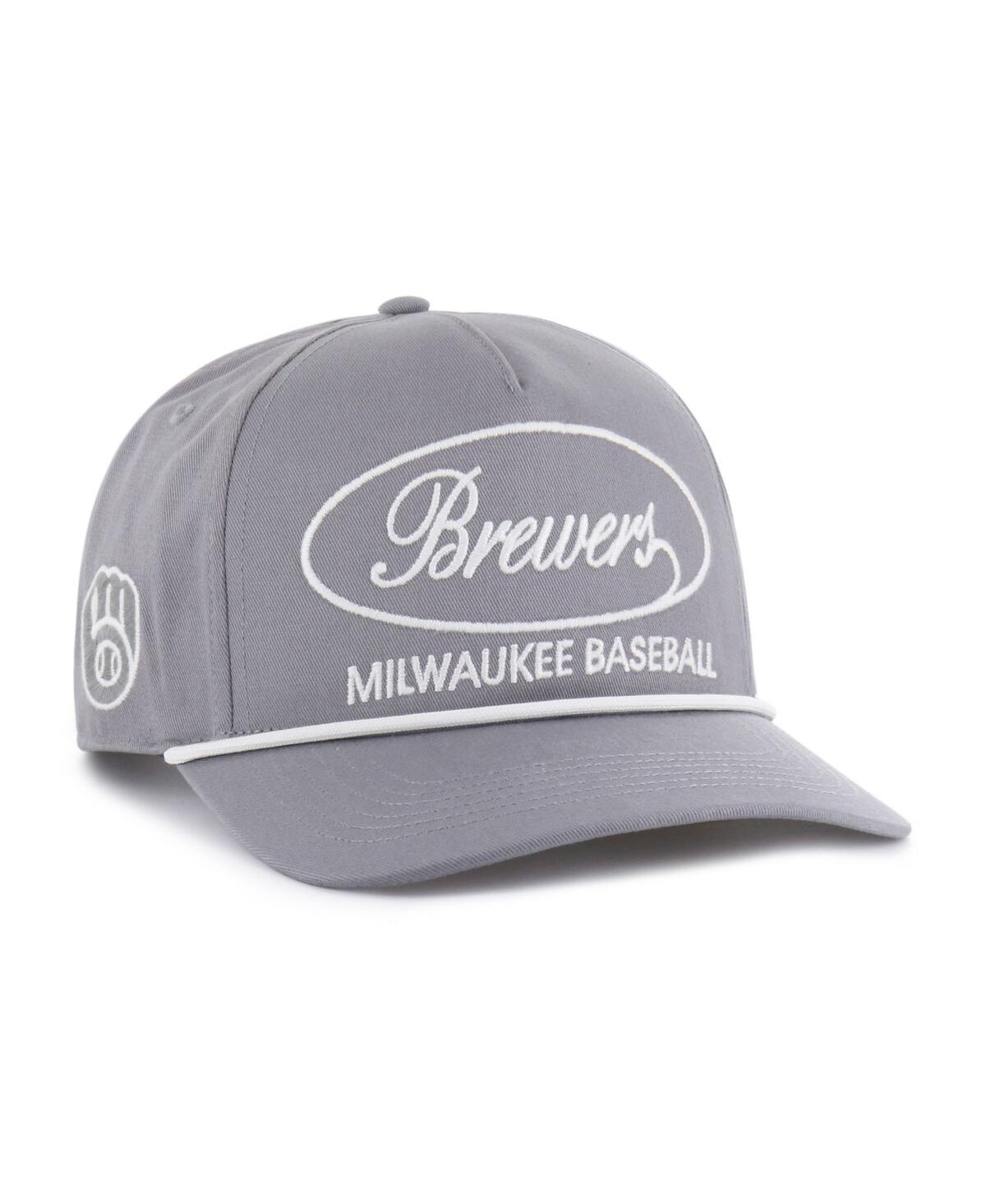 Click here for 47 Brand Mens Gray Milwaukee Brewers Foundational... prices