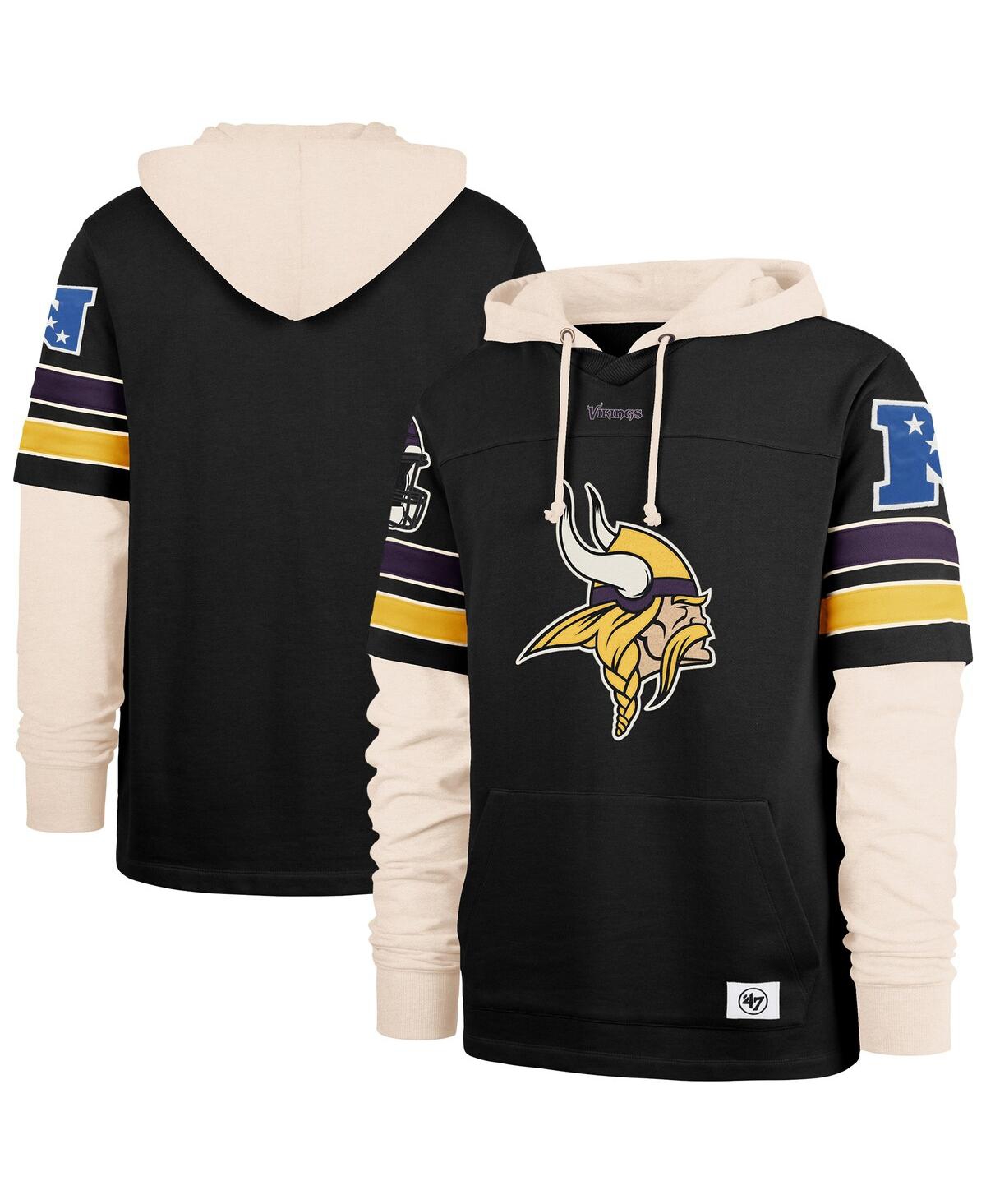 Click here for 47 Brand Mens Black Minnesota Vikings Split Zone C... prices