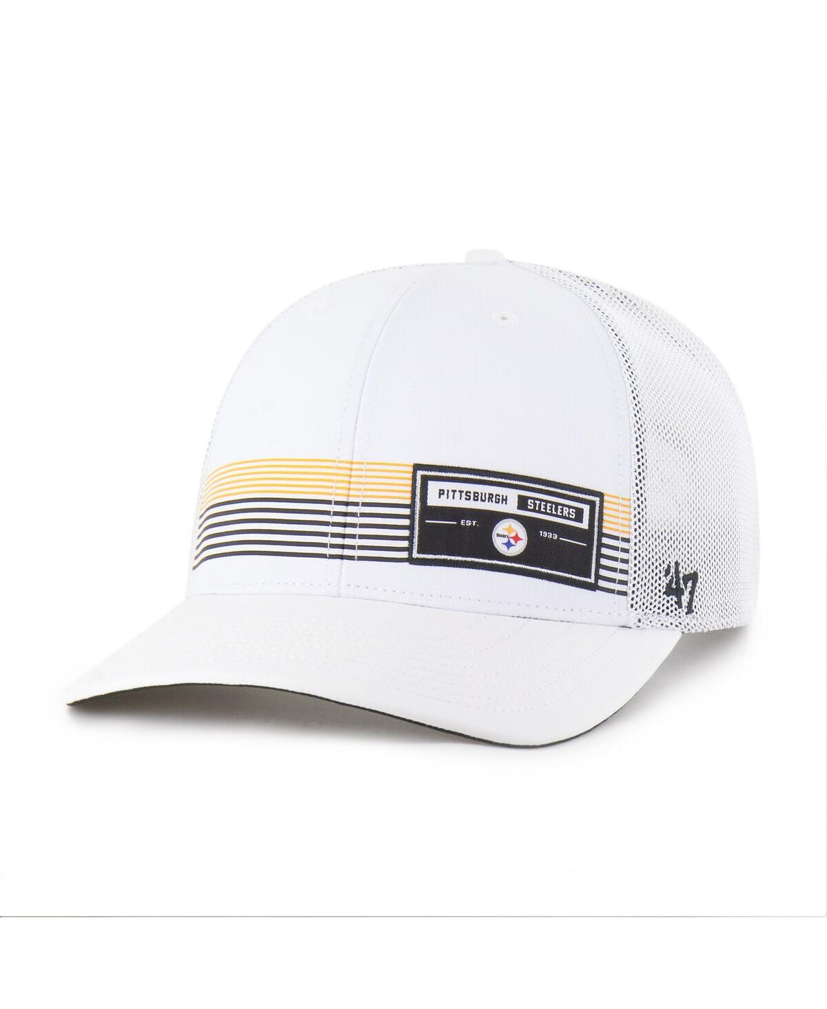 Click here for 47 Brand Mens White Pittsburgh Steelers Rangefinde... prices