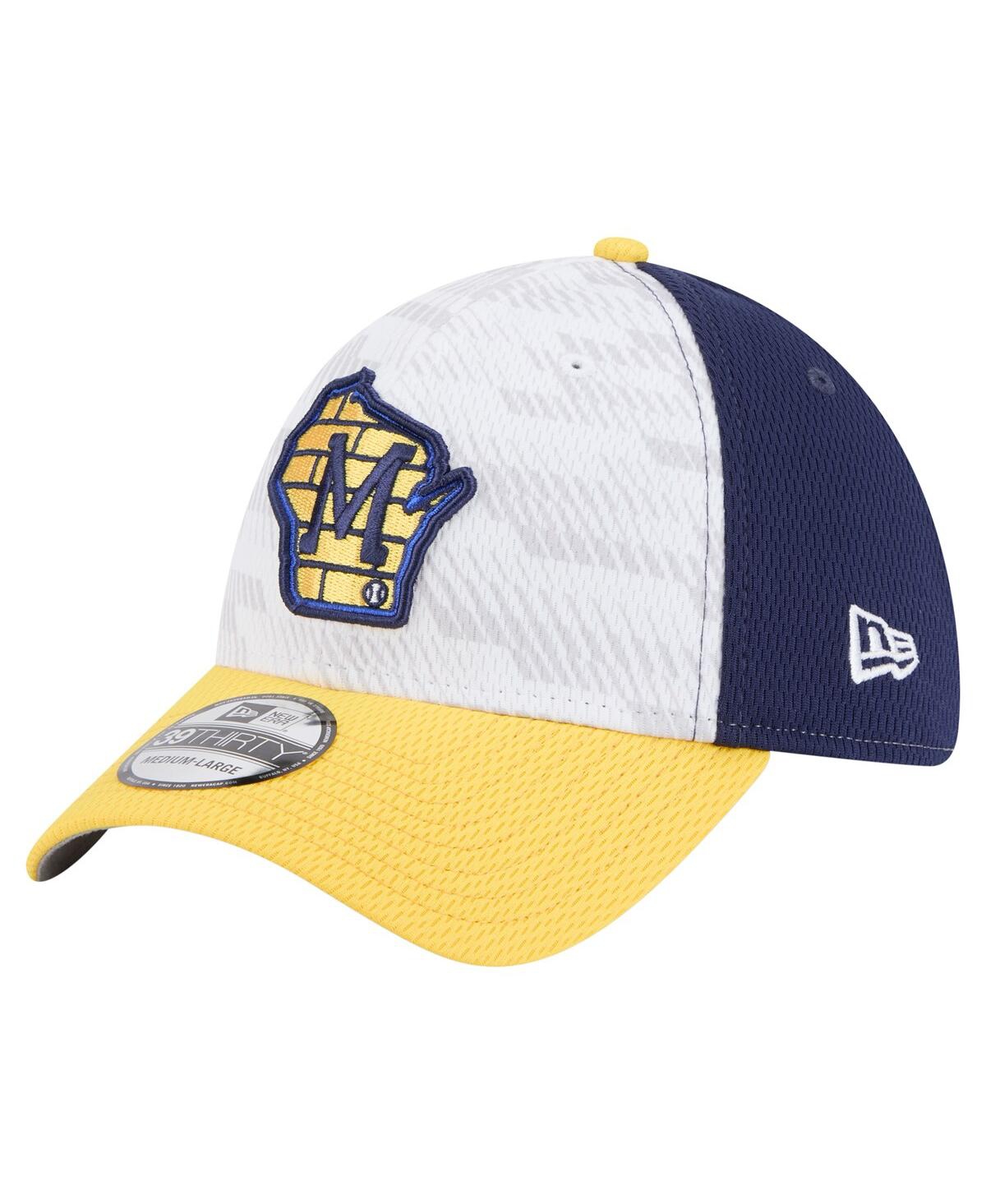 Click here for New Era Mens Navy/Gold Milwaukee Brewers 2025 Mlb... prices