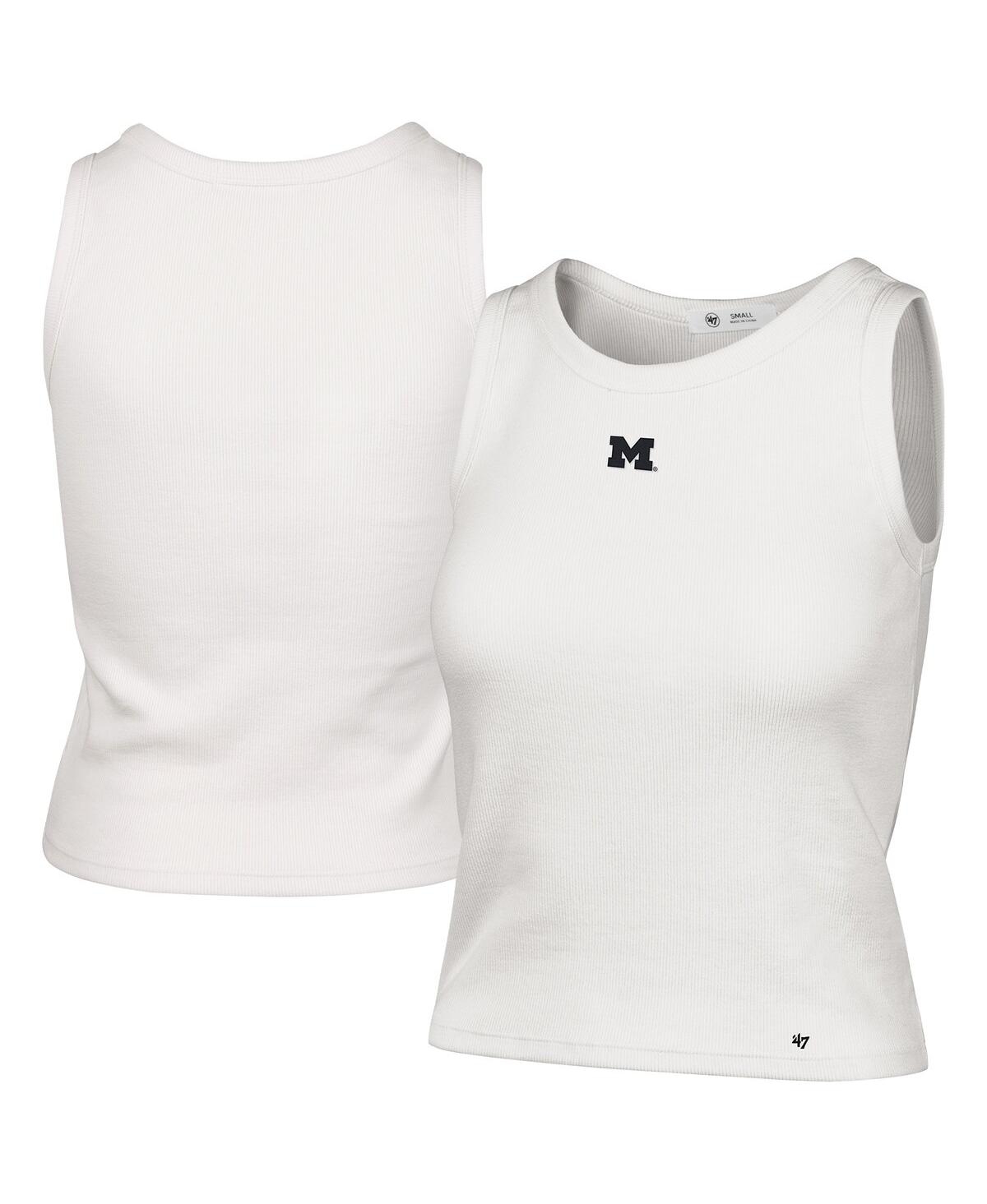 Click here for 47 Brand Womens Cream Michigan Wolverines Micro Lo... prices