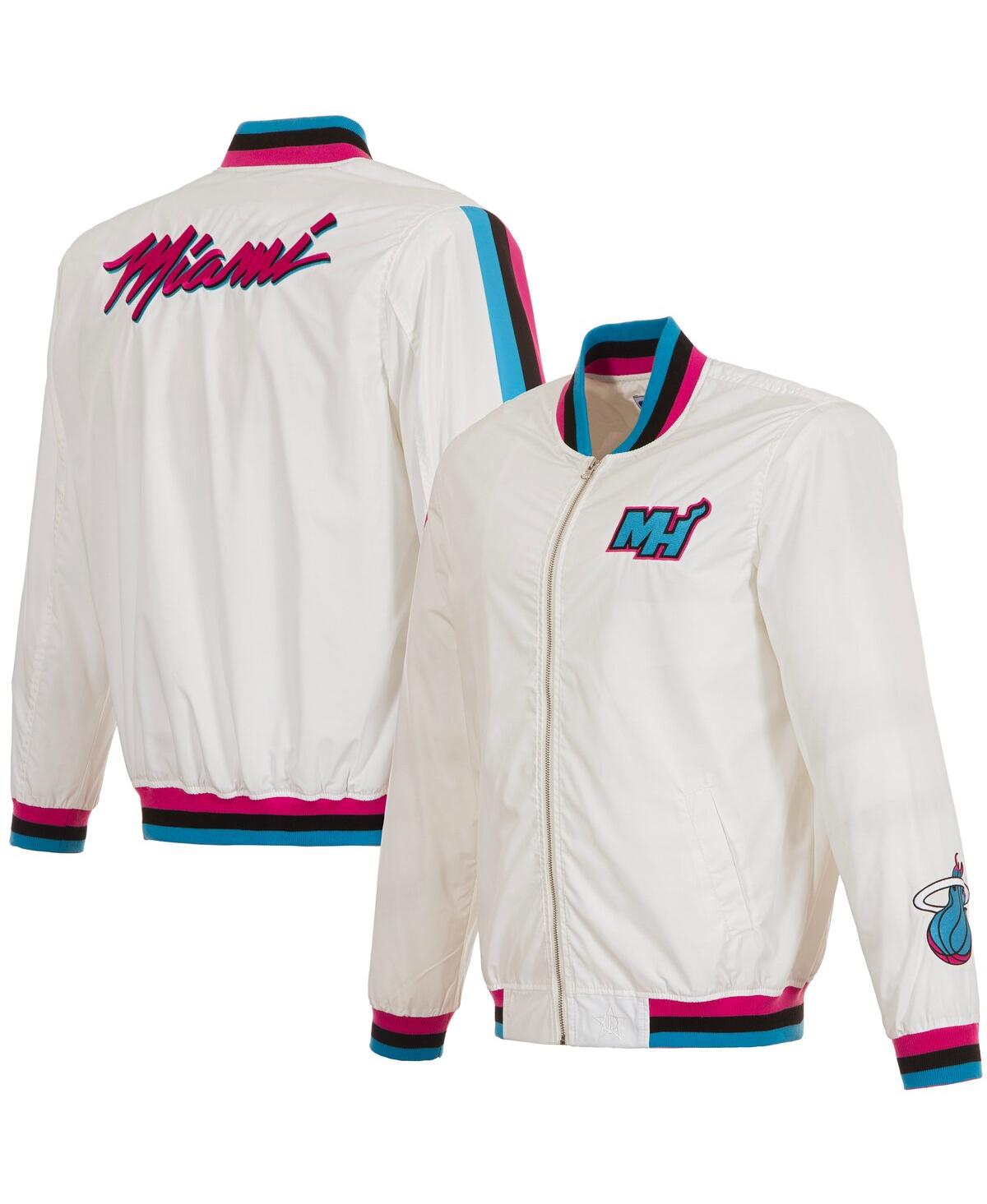 Click here for Jh Design MensÂ White Miami Heat 2024/25 City Edit... prices