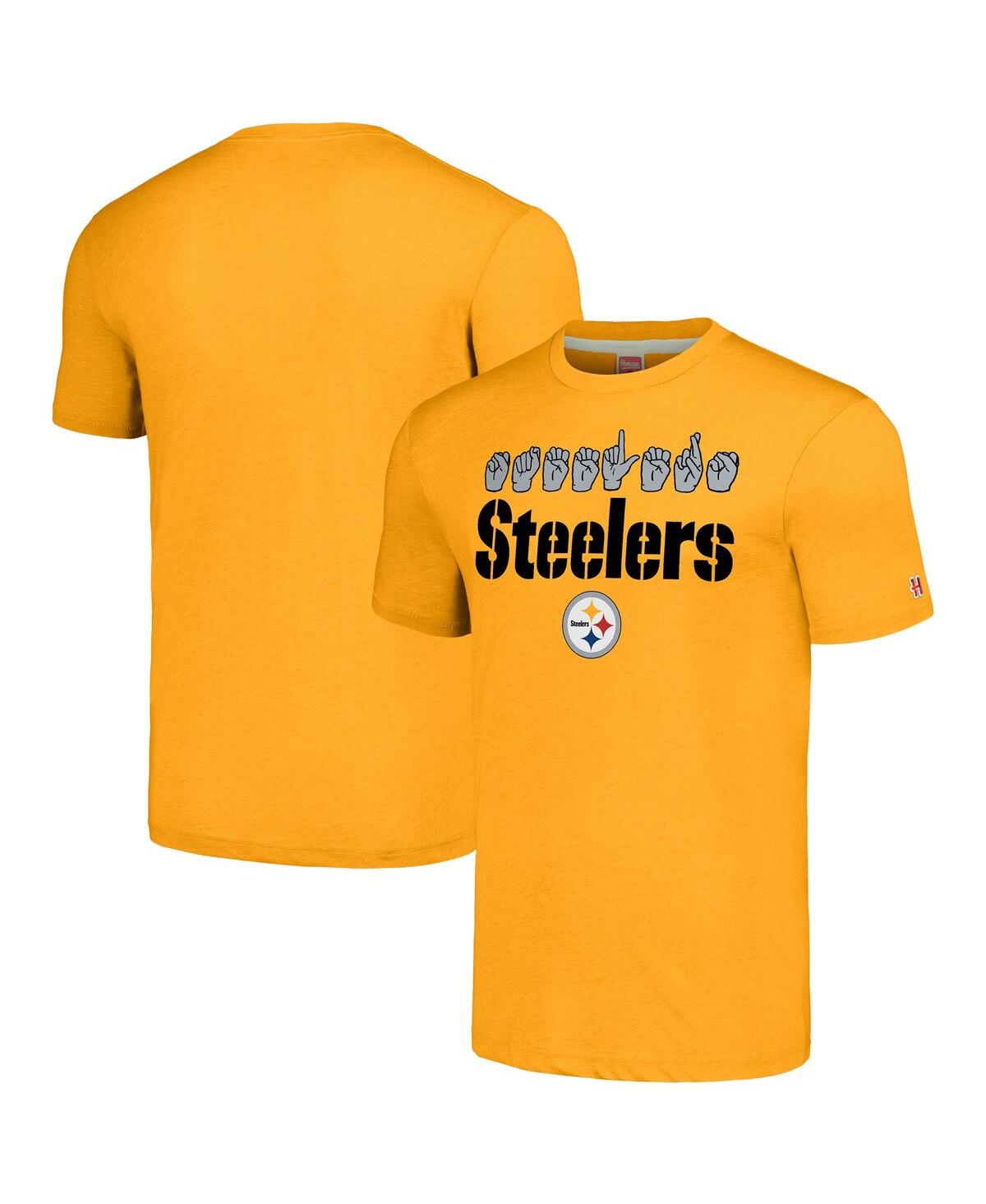 Click here for Homage Mens and Womens Gold Pittsburgh Steelers Th... prices