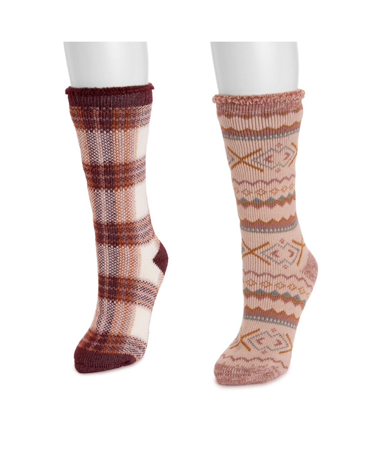 Click here for Muk Luks Womens Tall Heat Retainers 2 Pair Pack -... prices