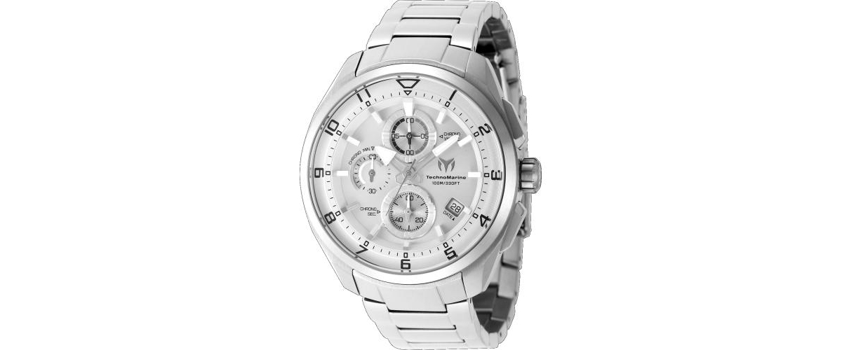 Click here for Technomarine Mens Tm-318129 Ocean Quartz Silver Di... prices