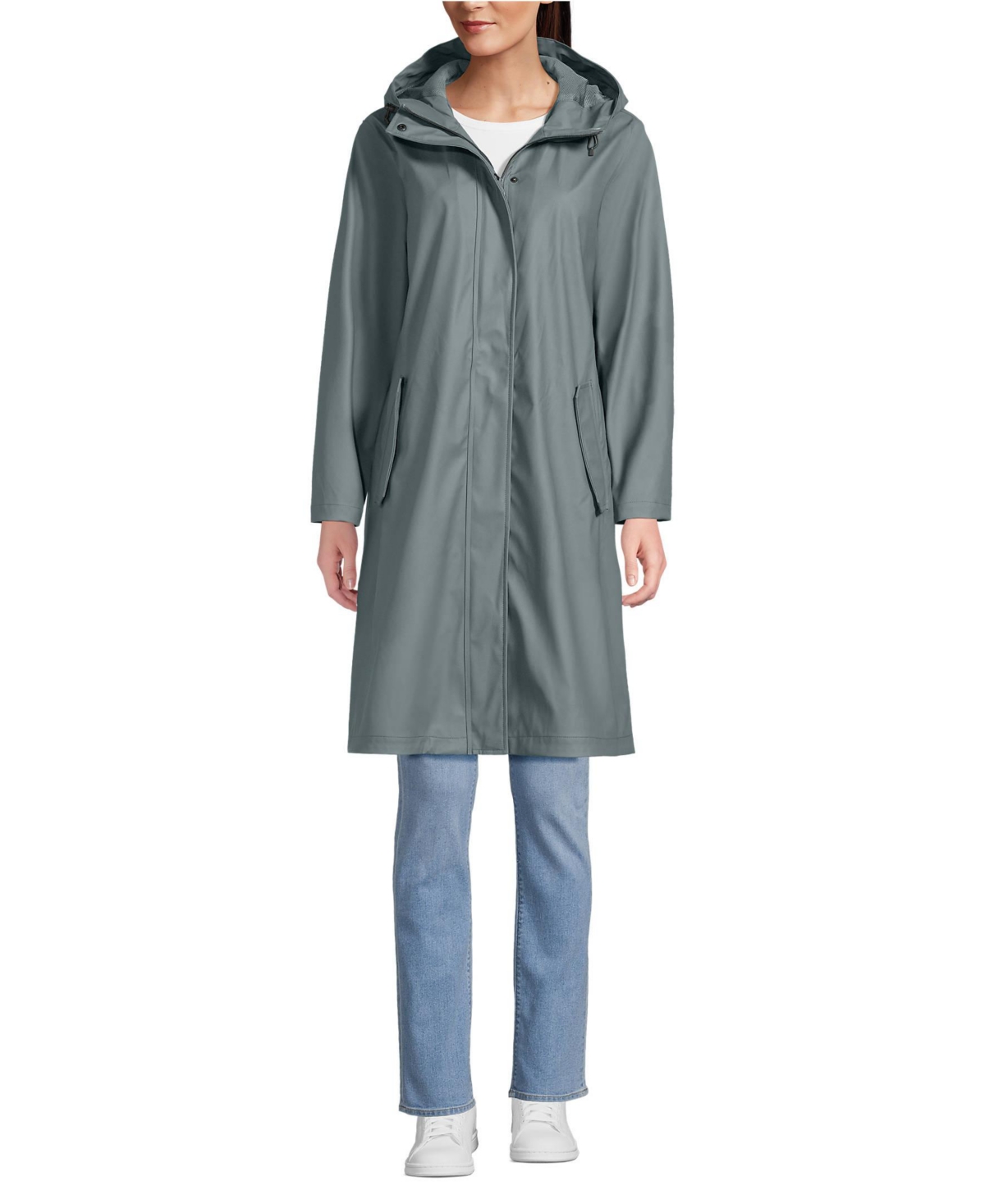 Click here for Lands End Womens Squall Waterproof Slicker Raincoa... prices