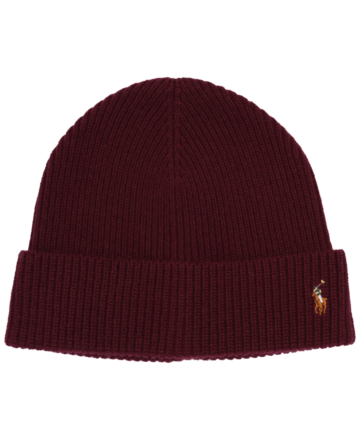 Click here for Polo Ralph Lauren Mens Signature Cuff Hat - Ruby prices