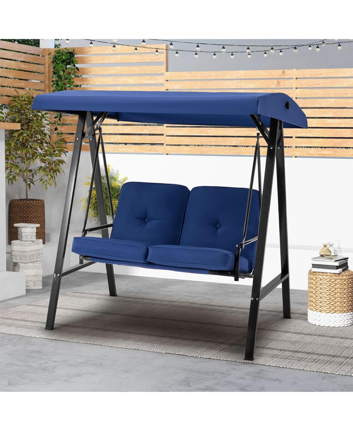 Click here for Aecojoy 2-Seat Porch Swings with Adjustable Canopy... prices