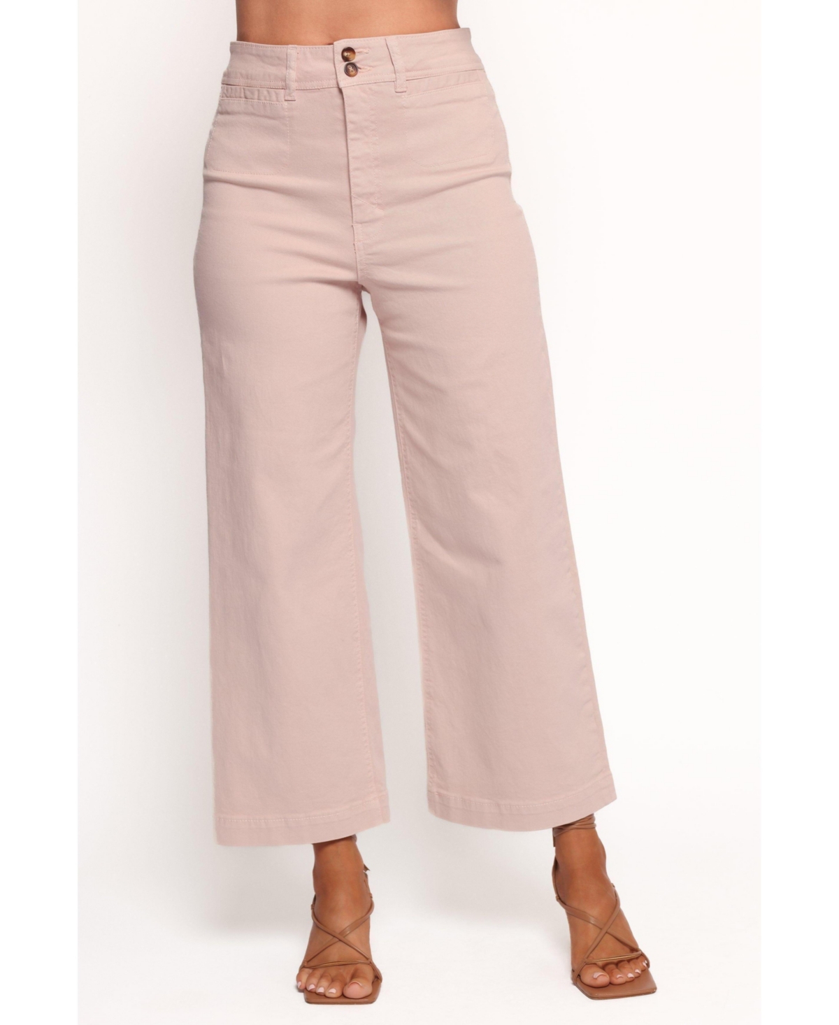 Click here for Petal and Pup Womens Gemma Cropped Wide Leg Jeans... prices