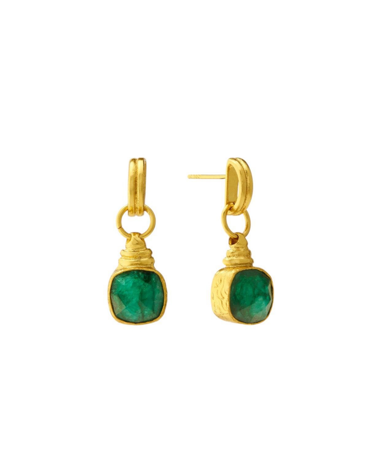 Click here for Ottoman Hands Eleanor Drop Stud Earrings - Gold prices