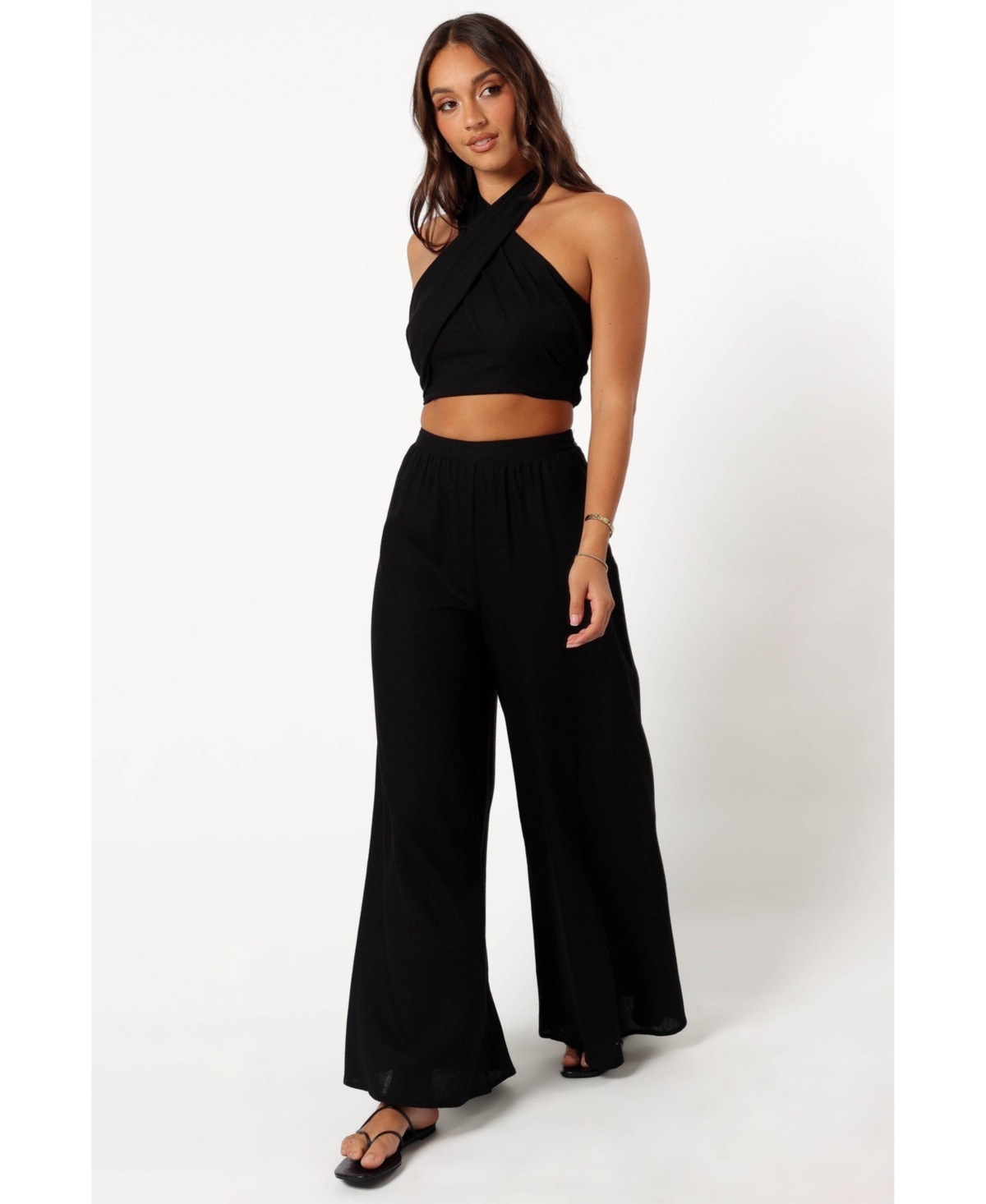 Click here for Petal and Pup Womens Mary Pant Set - Black - Black prices