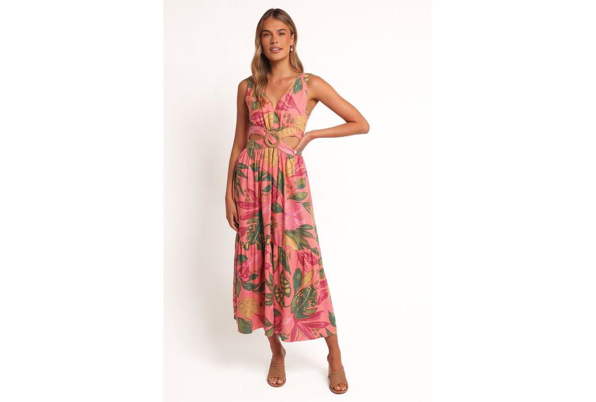 Click here for Petal and Pup Womens Oasis Midi Dress - Pink rio prices