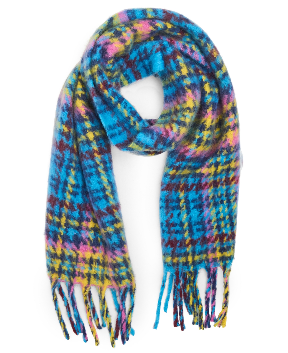Click here for Steve Madden Womens Brushed Twill Tartan Lofty Sca... prices