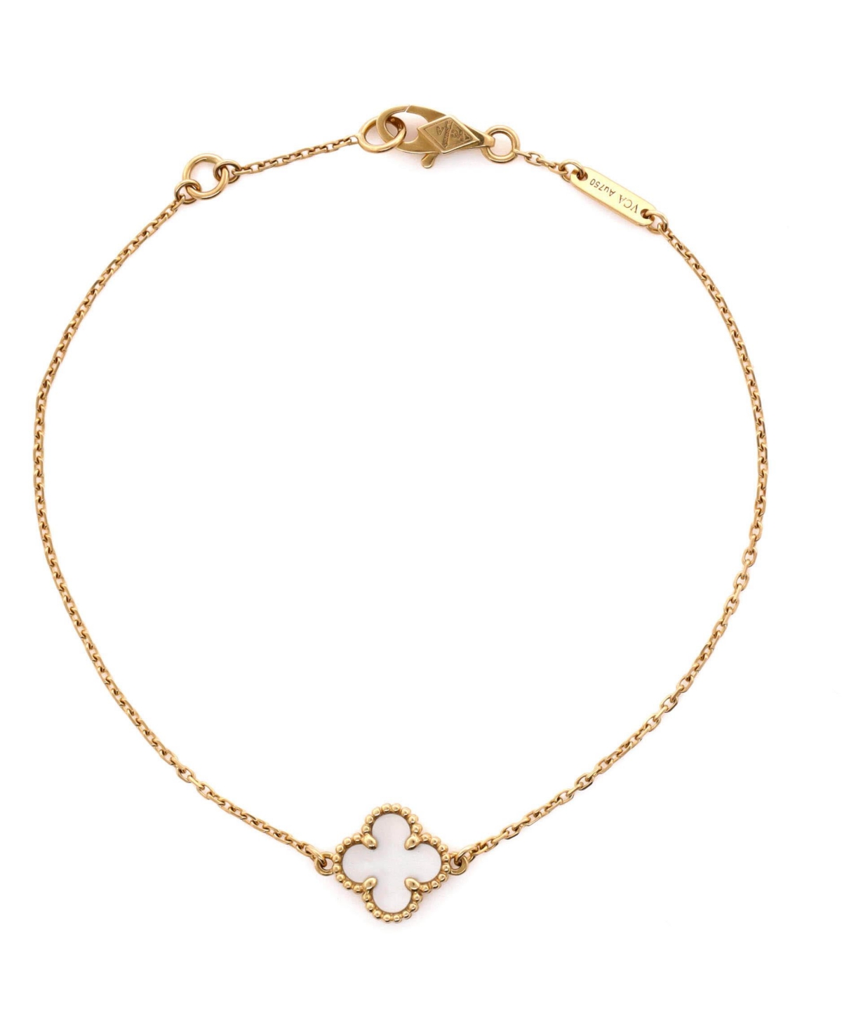 Click here for Pre-Owned Van Cleef & Arpels Sweet Alhambra Bracel... prices