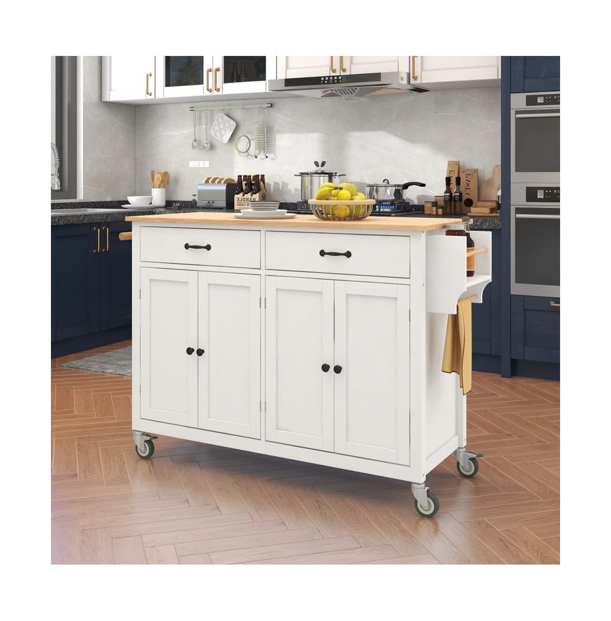 Click here for 54.3 Kitchen Island Cart  Kitchen Storage Cabinet... prices