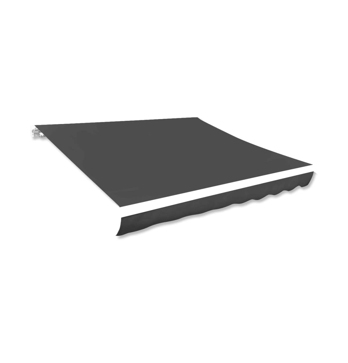 Click here for vidaXL Awning Anthracite Polyester with Pu coating... prices