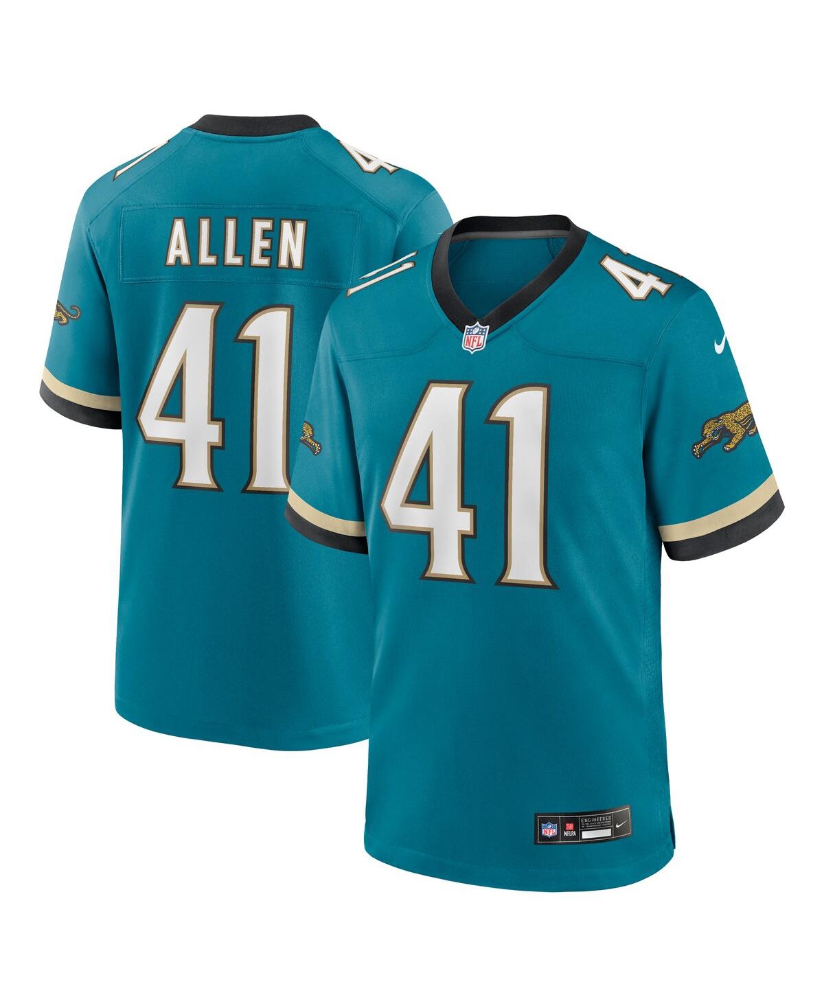 Click here for Nike Mens Josh Allen Teal Jacksonville Jaguars Pro... prices