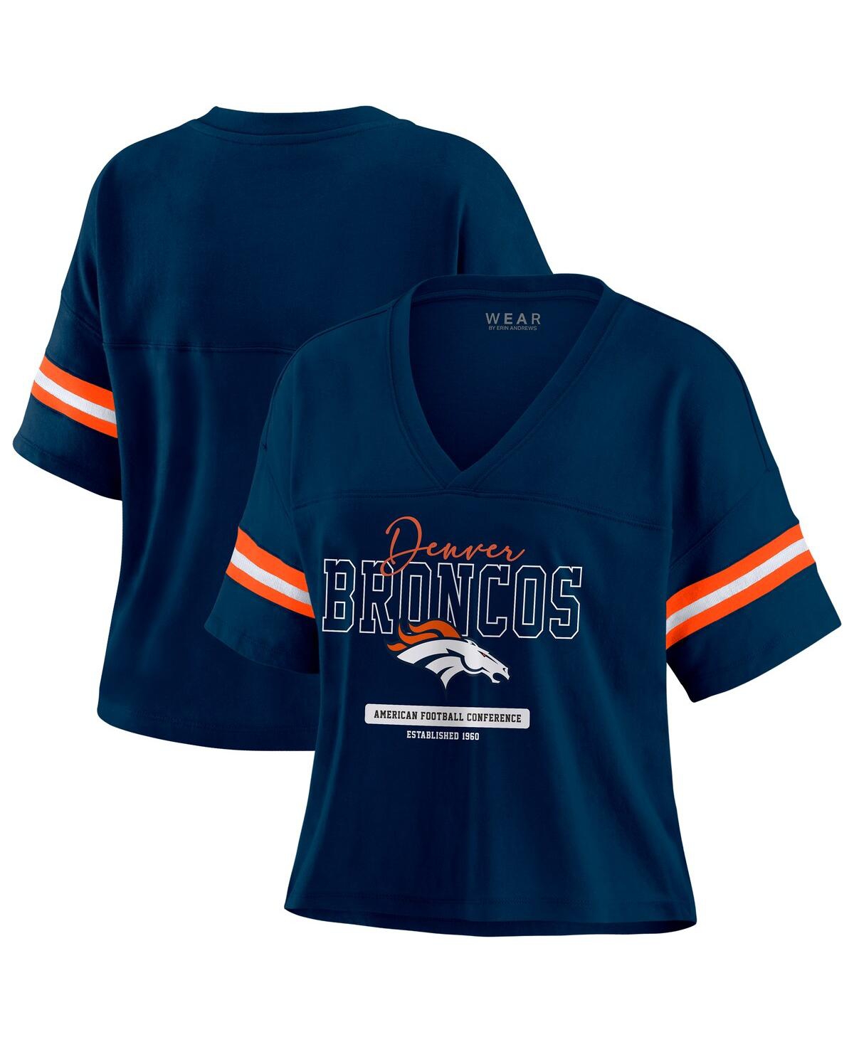 Click here for Wear by Erin Andrews Womens Navy Denver Broncos Co... prices