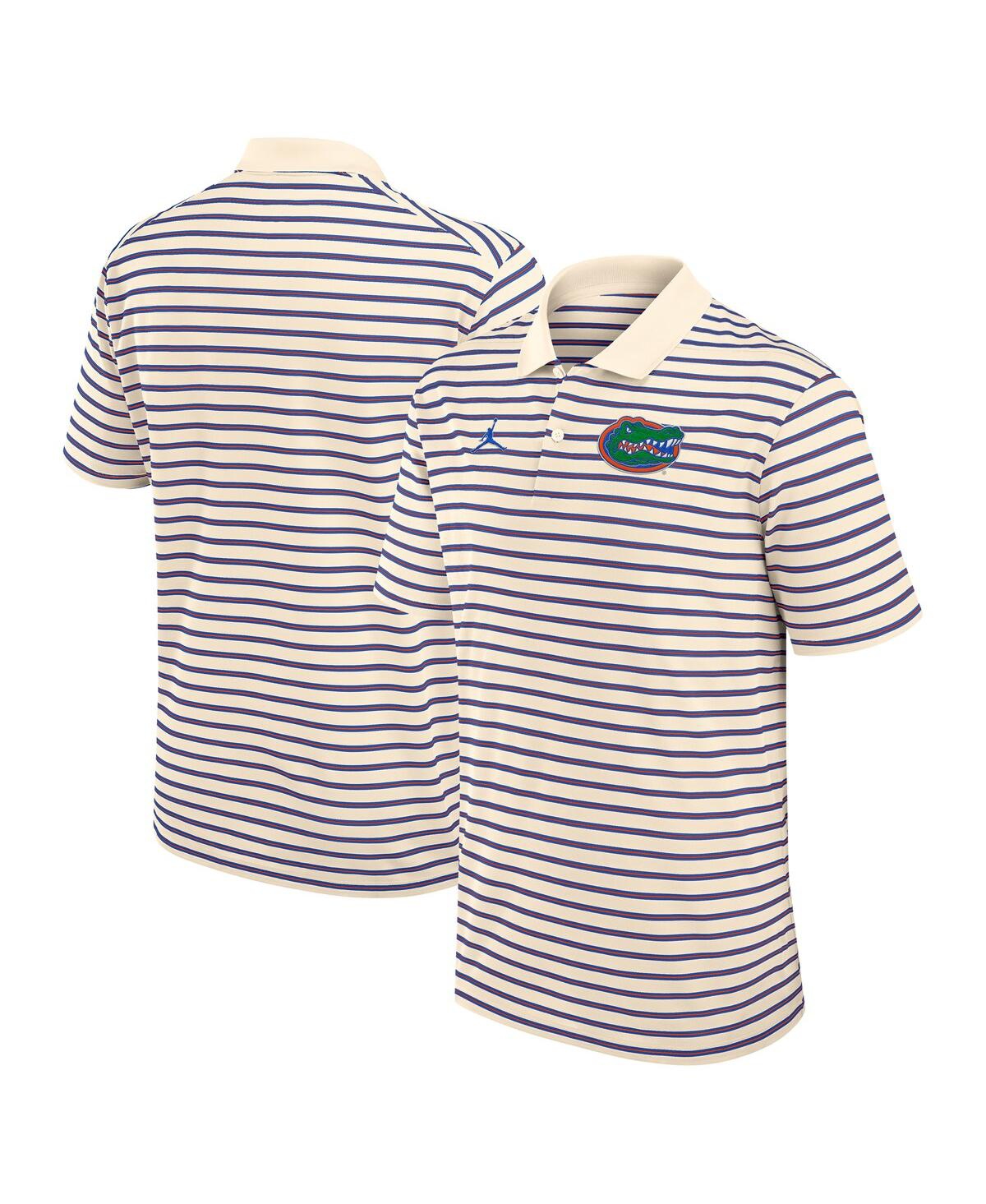 Click here for Jordan Mens Tan/Royal Florida Gators Striped Prima... prices