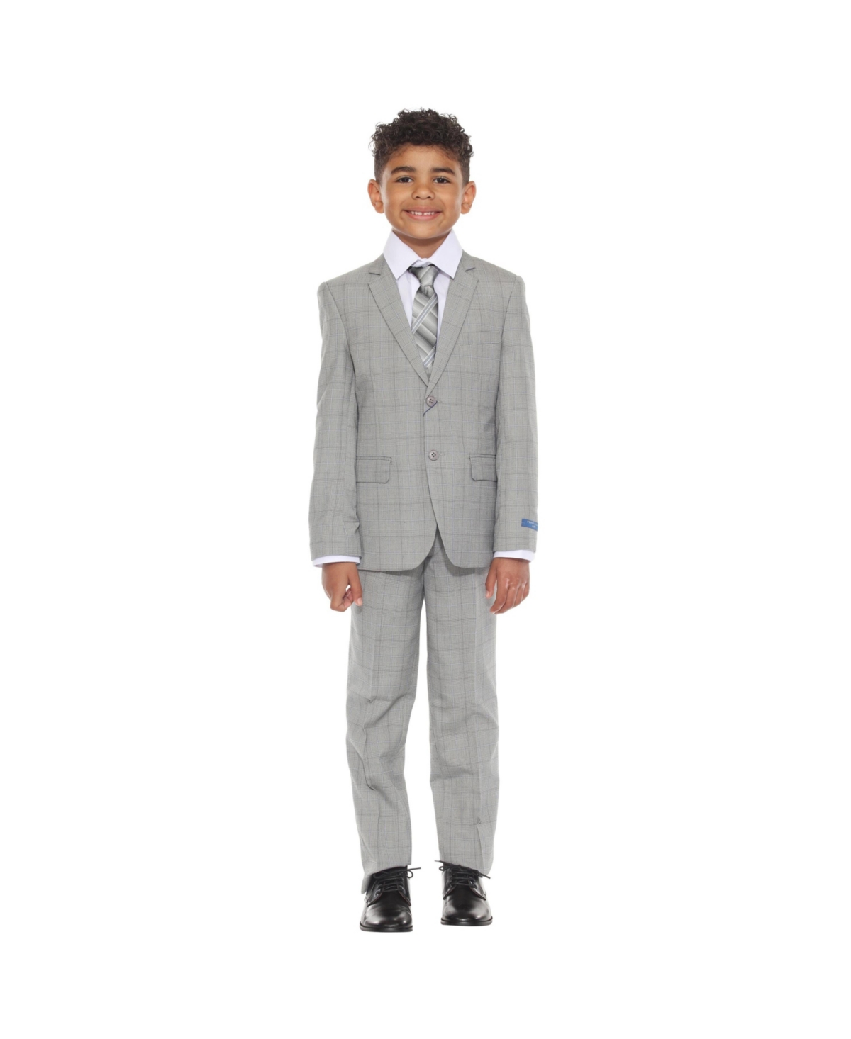 Click here for Perry Ellis Little Boys 5 Piece Windowpane Suit Ve... prices