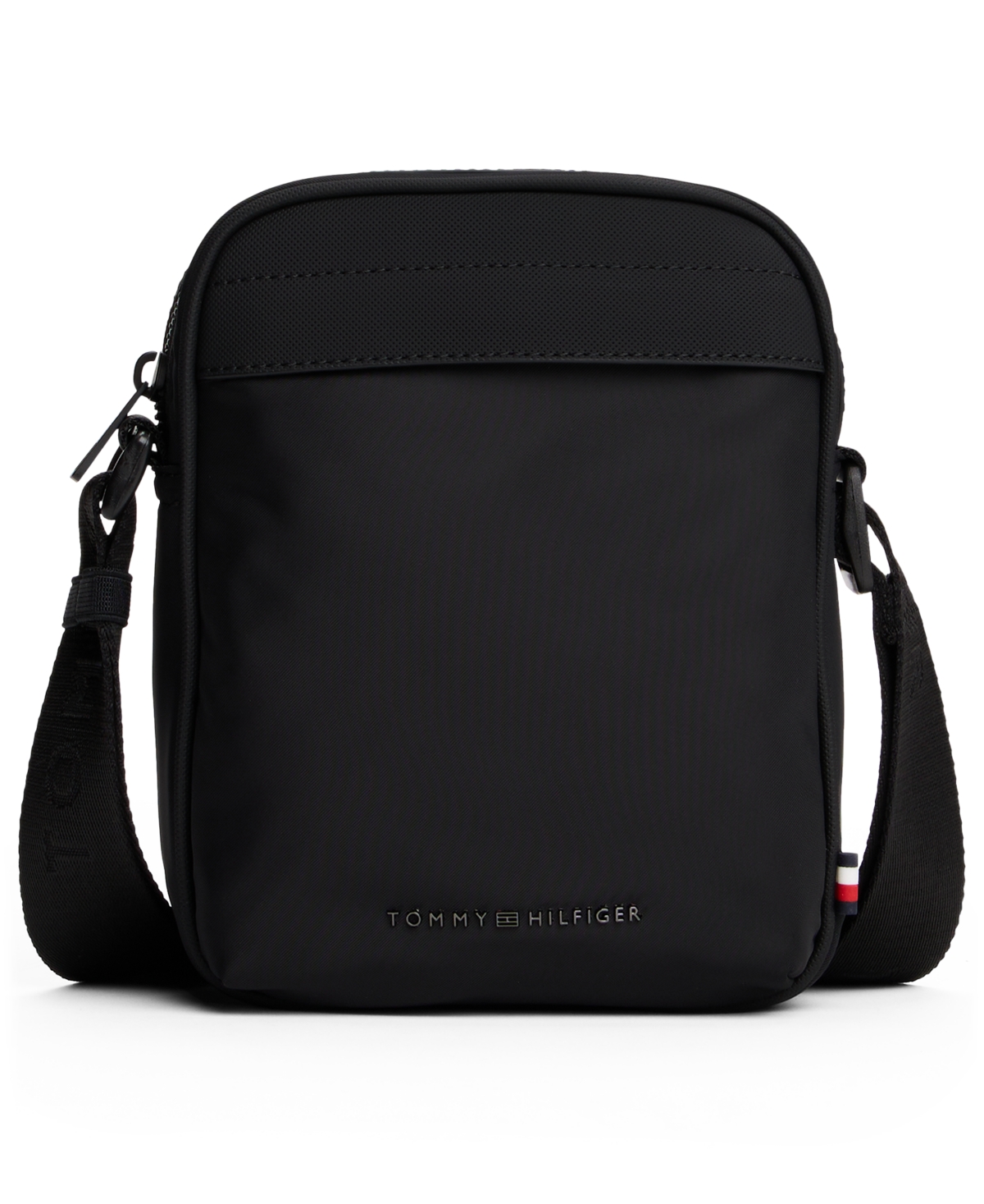 Click here for Tommy Hilfiger Mens Mini Reporter Bag - Black prices