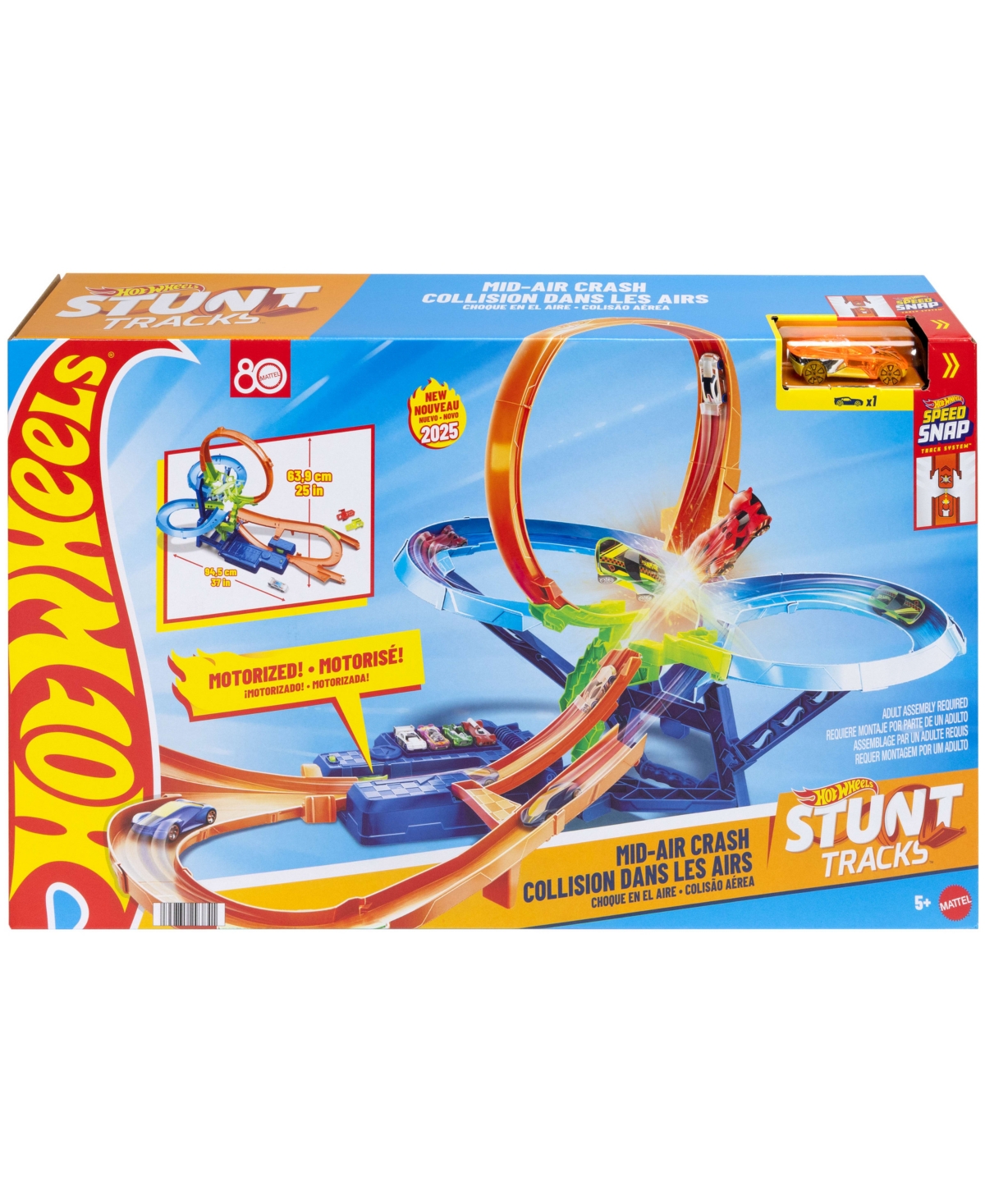Click here for Hot Wheels Stunt Tracks Mid-Air Crash Playset and... prices