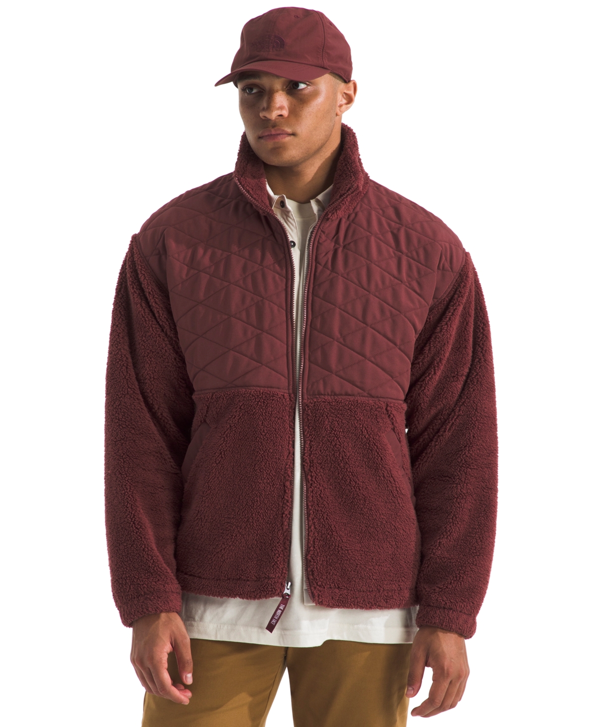 Click here for The North Face Mens Cabin Fleece Full Zip Jacket -... prices