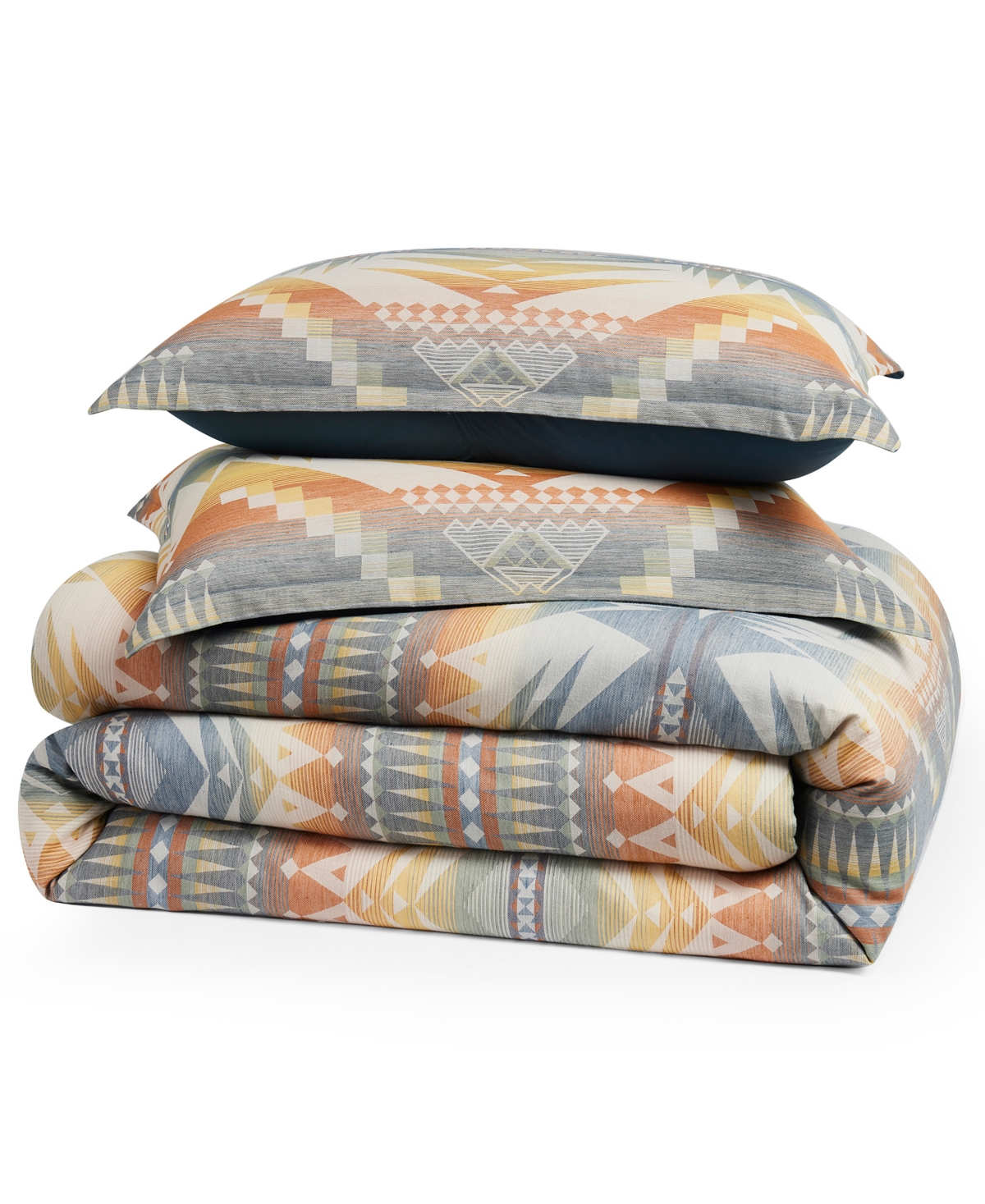 Click here for Pendleton Mystic Lake Cotton 3-Pc. Comforter Set... prices