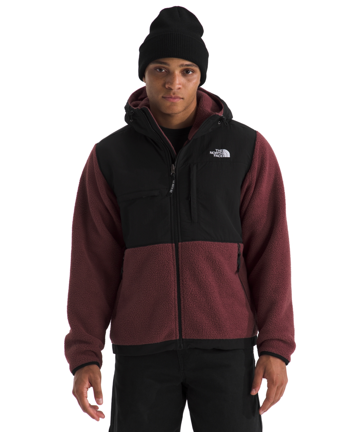 The North Face Mens Retro Denali Hoodie - Sumac/Black