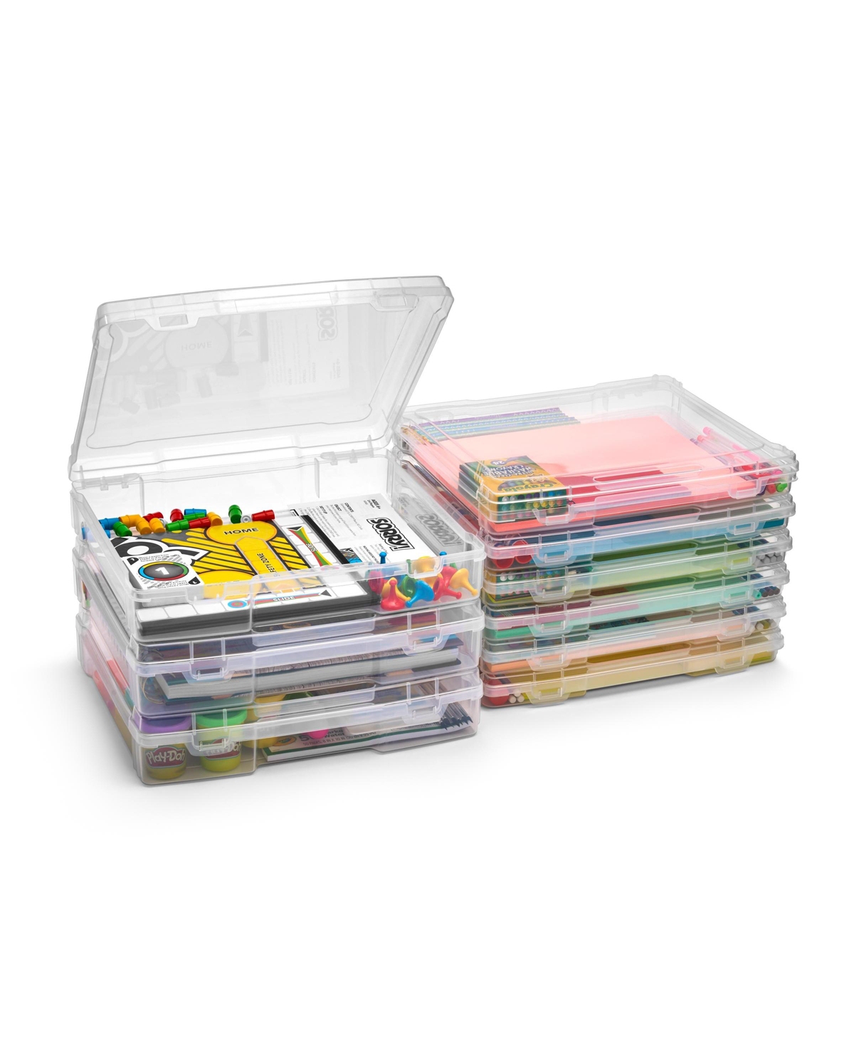 Click here for Sorbus 9 Piece Variety Size Clear Stackable Portab... prices
