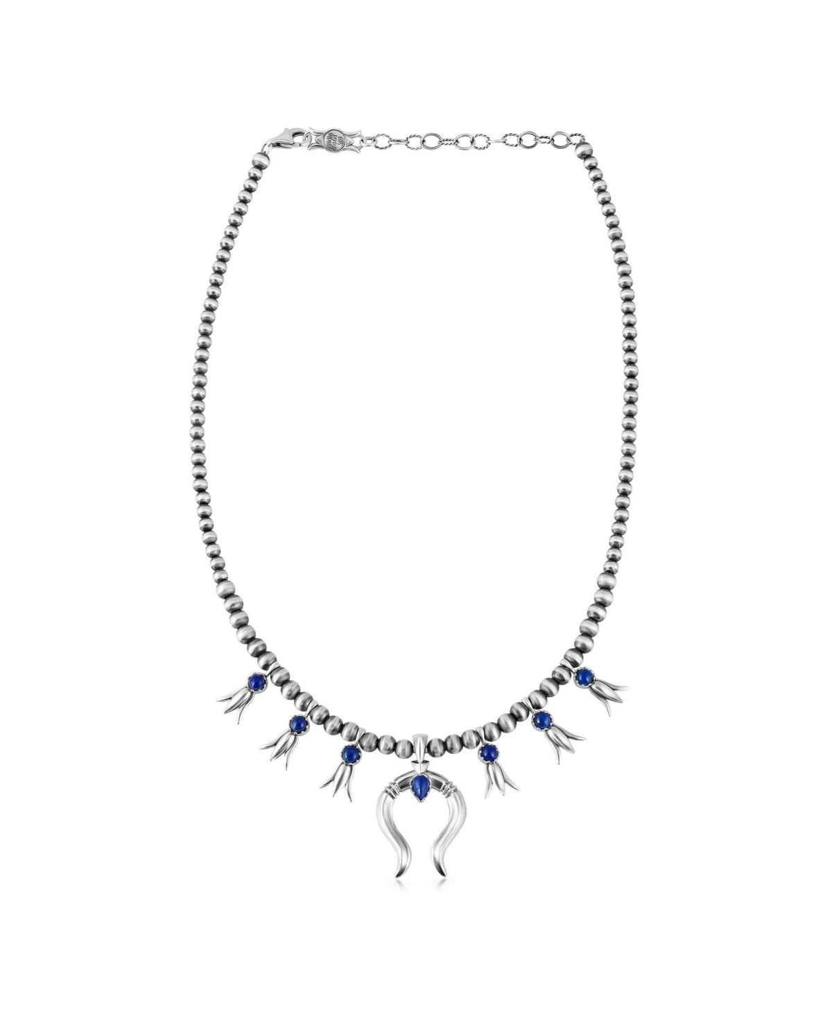 Click here for American West Jewelry Sterling Silver Lapis Beaded... prices