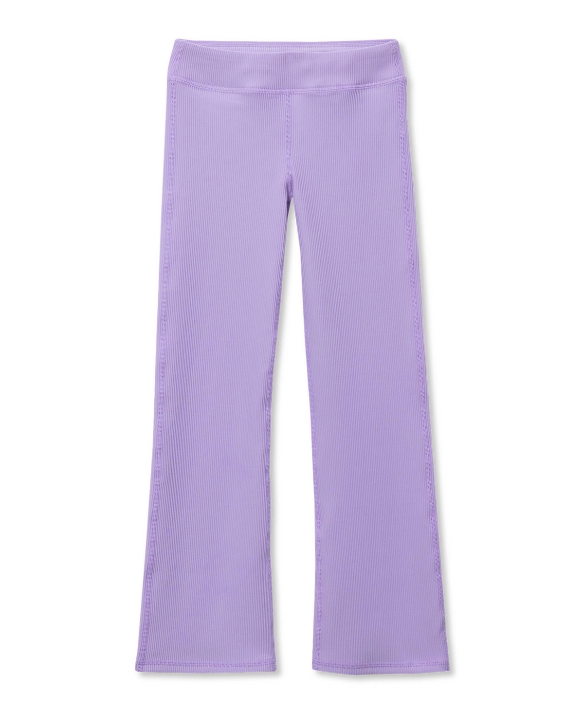 Click here for Lands End Girls Active Flare Ribbed Leggings - Ver... prices