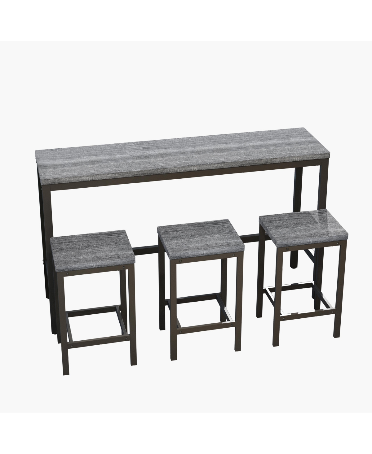 Click here for Casainc Modern Long Dining Table Set with 3 Stools... prices