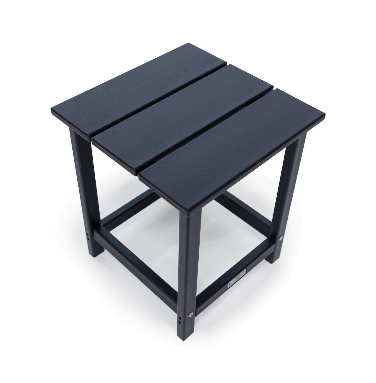 Click here for LuXeo Vista 18 Hdpe Outdoor Side Table  Black - Bl... prices
