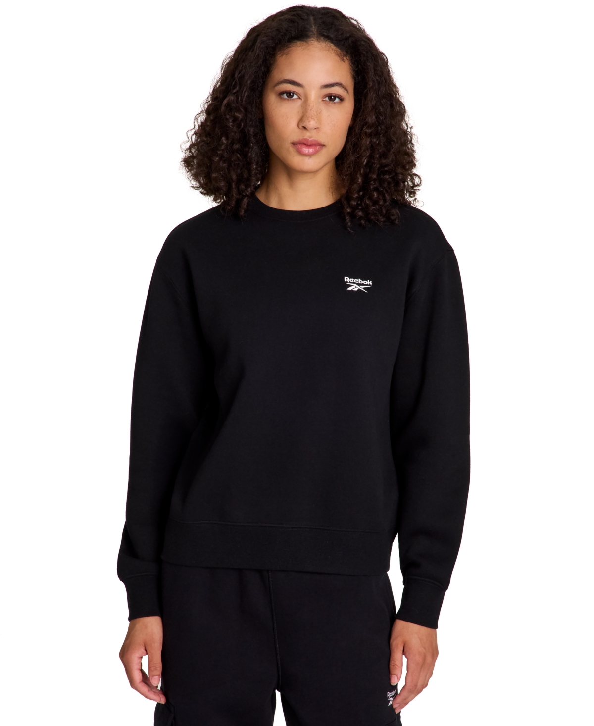 Click here for Reebok Womens Crewneck Top - Black prices