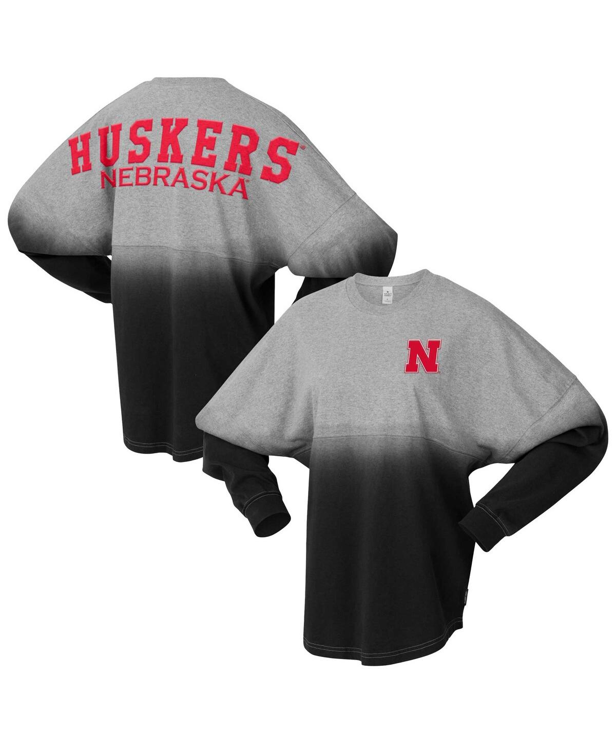 Click here for Spirit Jersey Mens and Womens Black/Gray Nebraska... prices