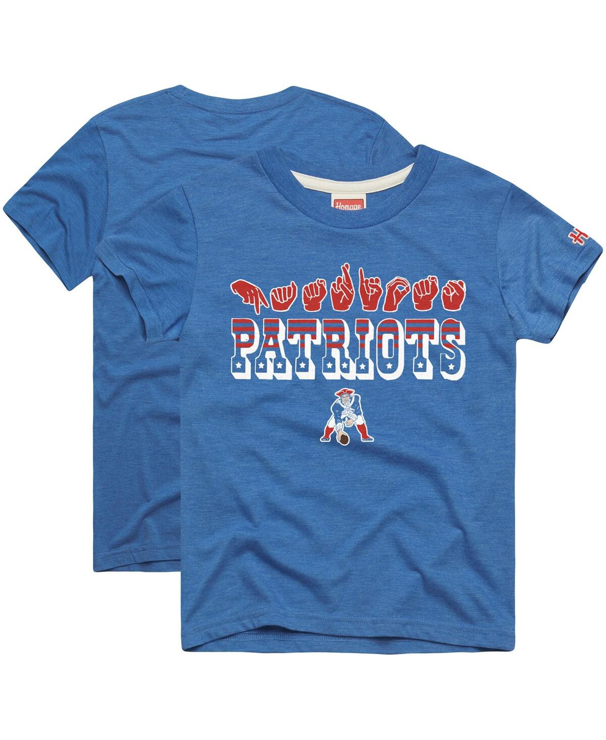 Click here for Homage Big Boys and Girls Royal New England Patrio... prices
