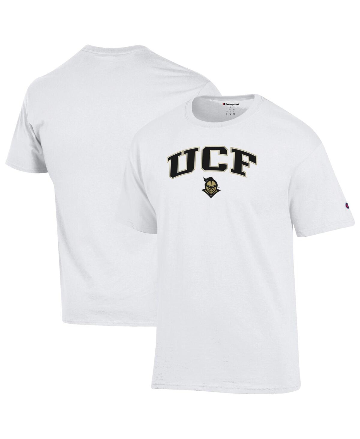Click here for Champion Mens White Ucf Knights Arch Over Logo T-S... prices