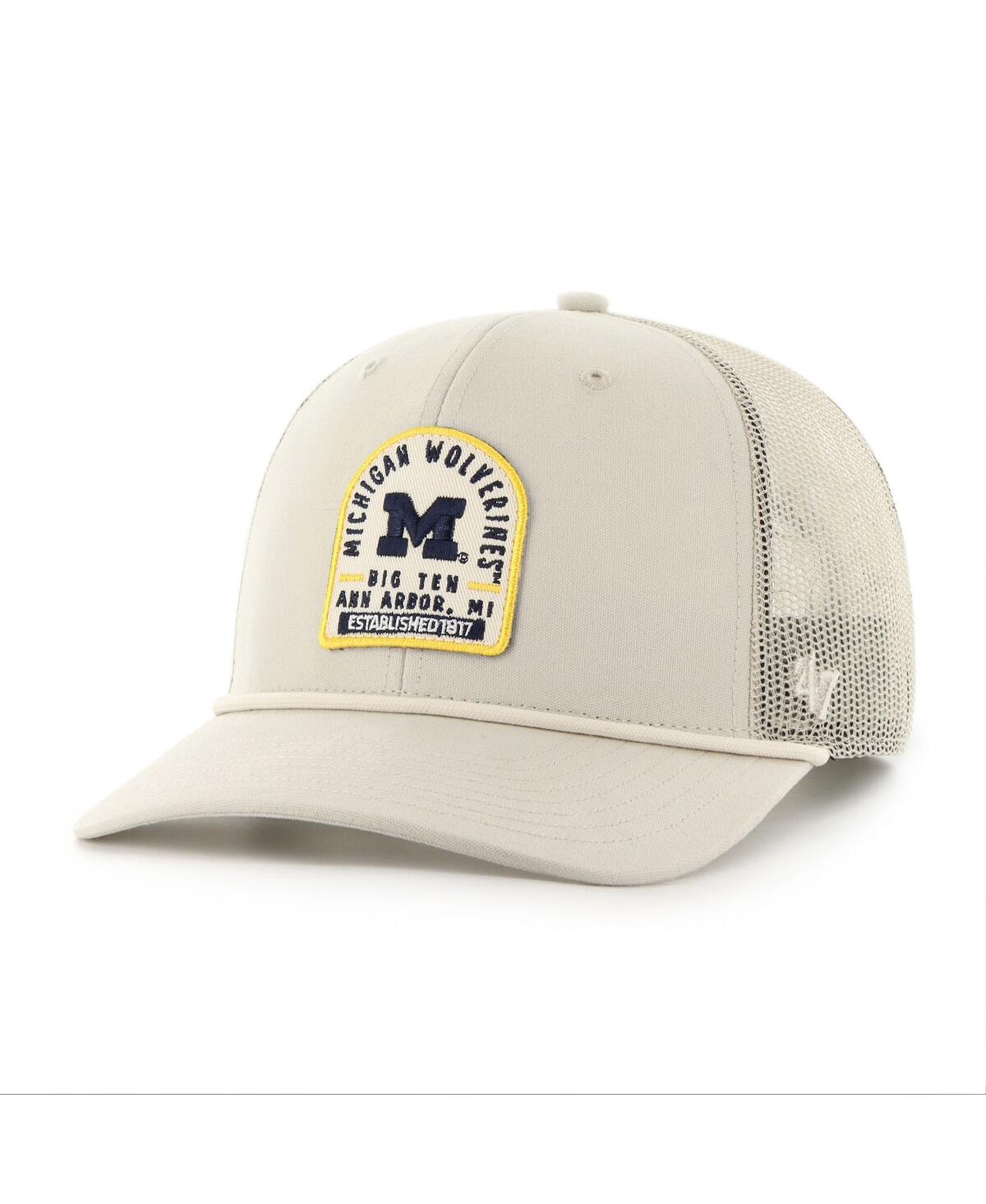 Click here for 47 Brand Mens and Womens Cream Michigan Wolverines... prices