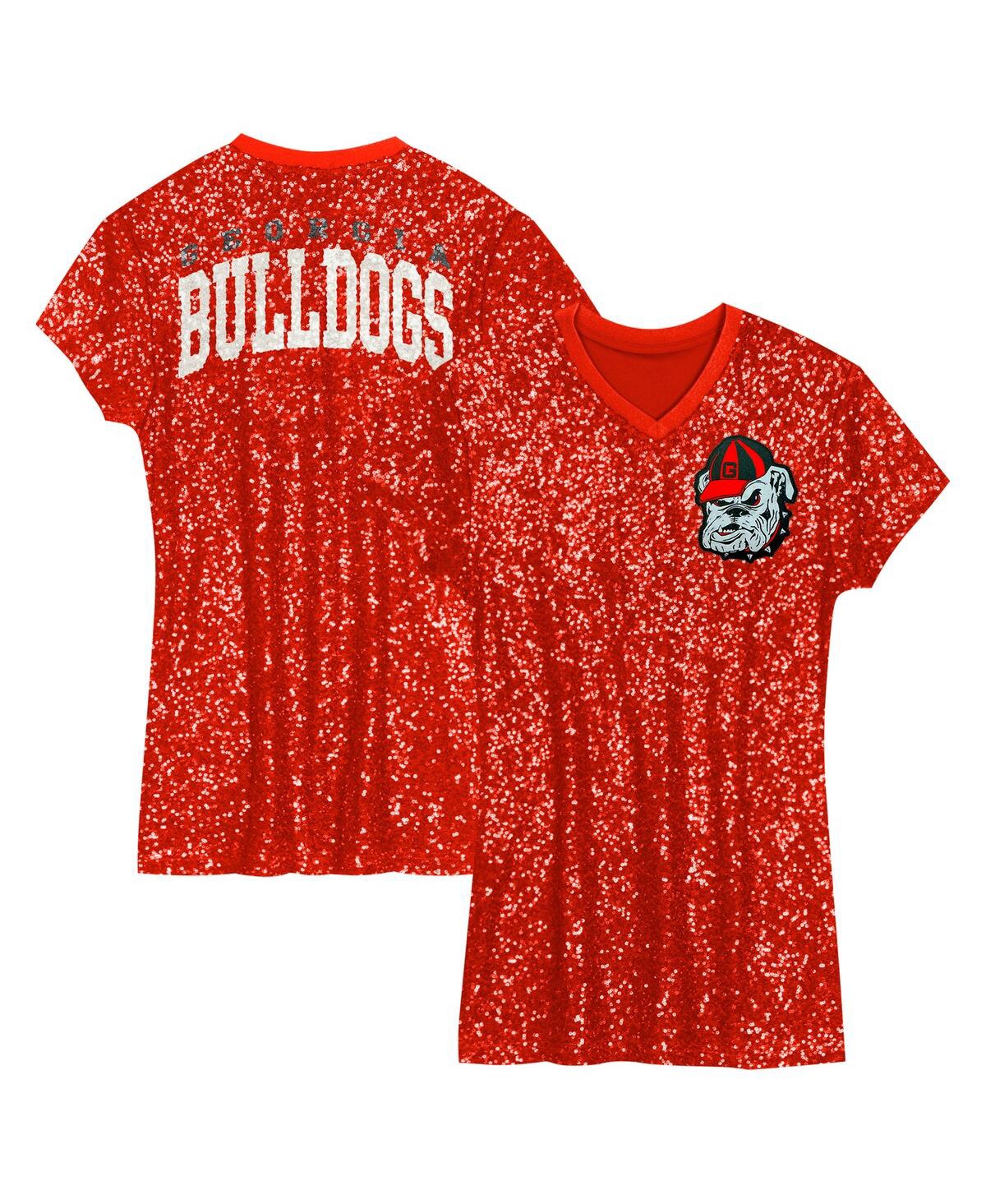 Click here for Outerstuff Preschool Red Georgia Bulldogs Sequin V... prices