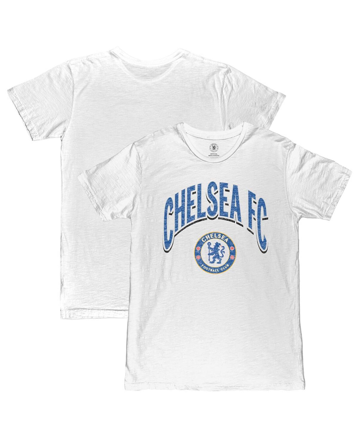 Click here for 1863FC Mens White Chelsea Retro Wordmark T-Shirt -... prices