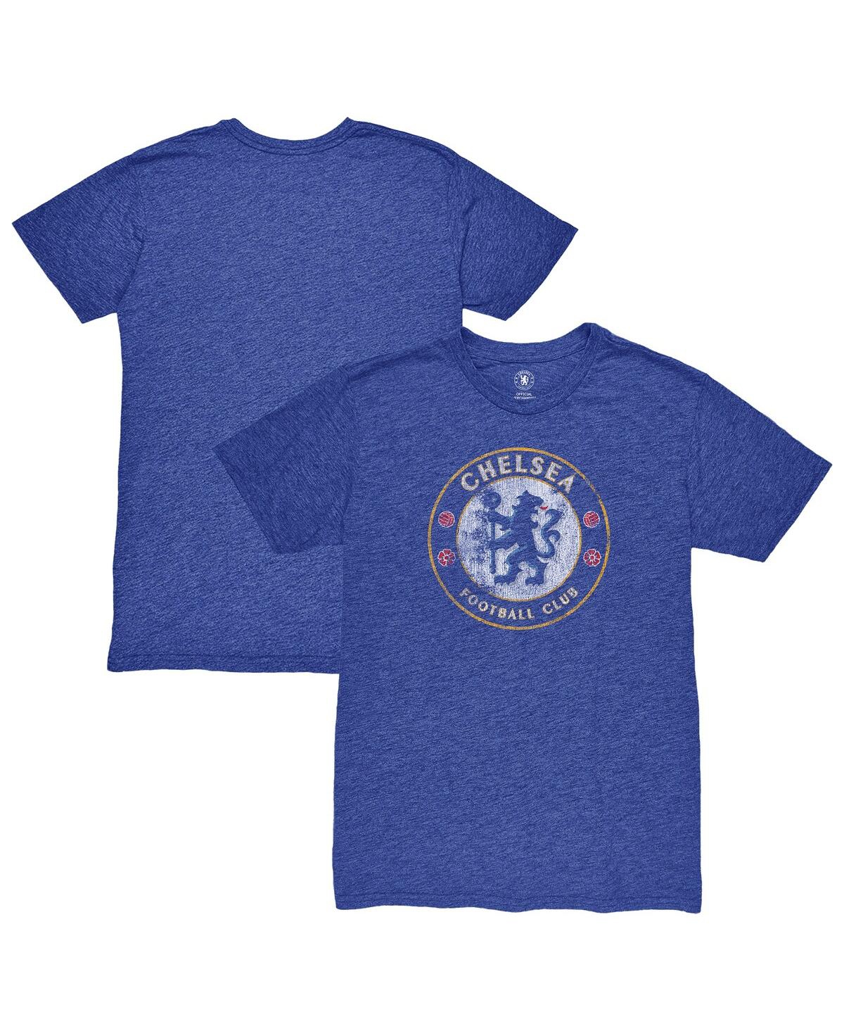 Click here for 1863FC Mens Blue Chelsea Color Badge Vintage Tri-B... prices