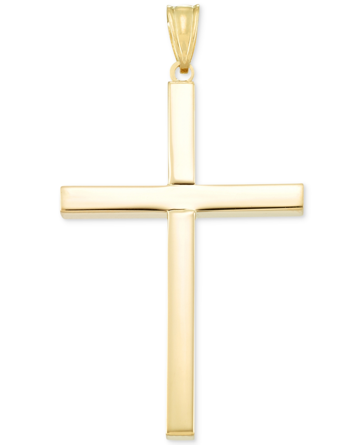 Click here for Cross Pendant in 14k Gold - Yellow Gold prices